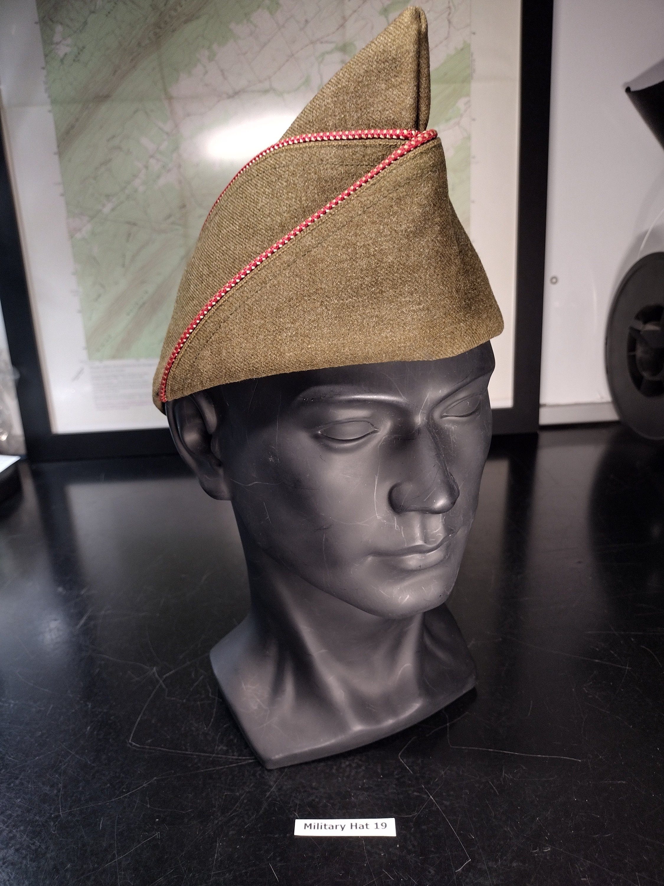 WW2 US Military Garrison Cap size: 7 - Etsy