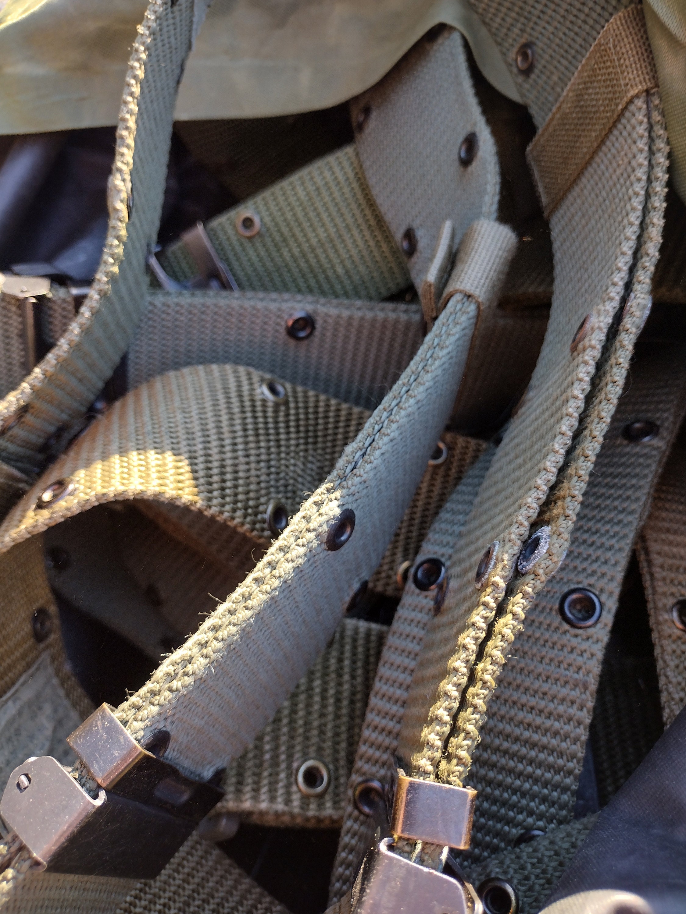 US Army Pistol Belt LC-2 alice System FREE Shipping - Etsy