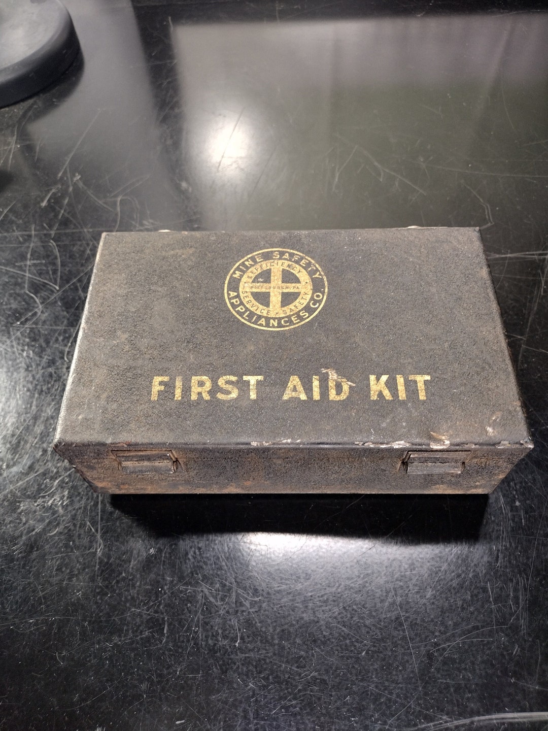 Vintage Antique MSA First Aid Kit W/ Contents FREE US Shipping - Etsy