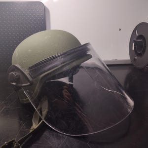 Combat Helmet Riot Visor for PASGT and More! (paulson DK5-X) | FREE ...