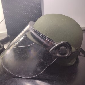 Combat Helmet Riot Visor for PASGT and More paulson DK5-X FREE SHIPPING ...