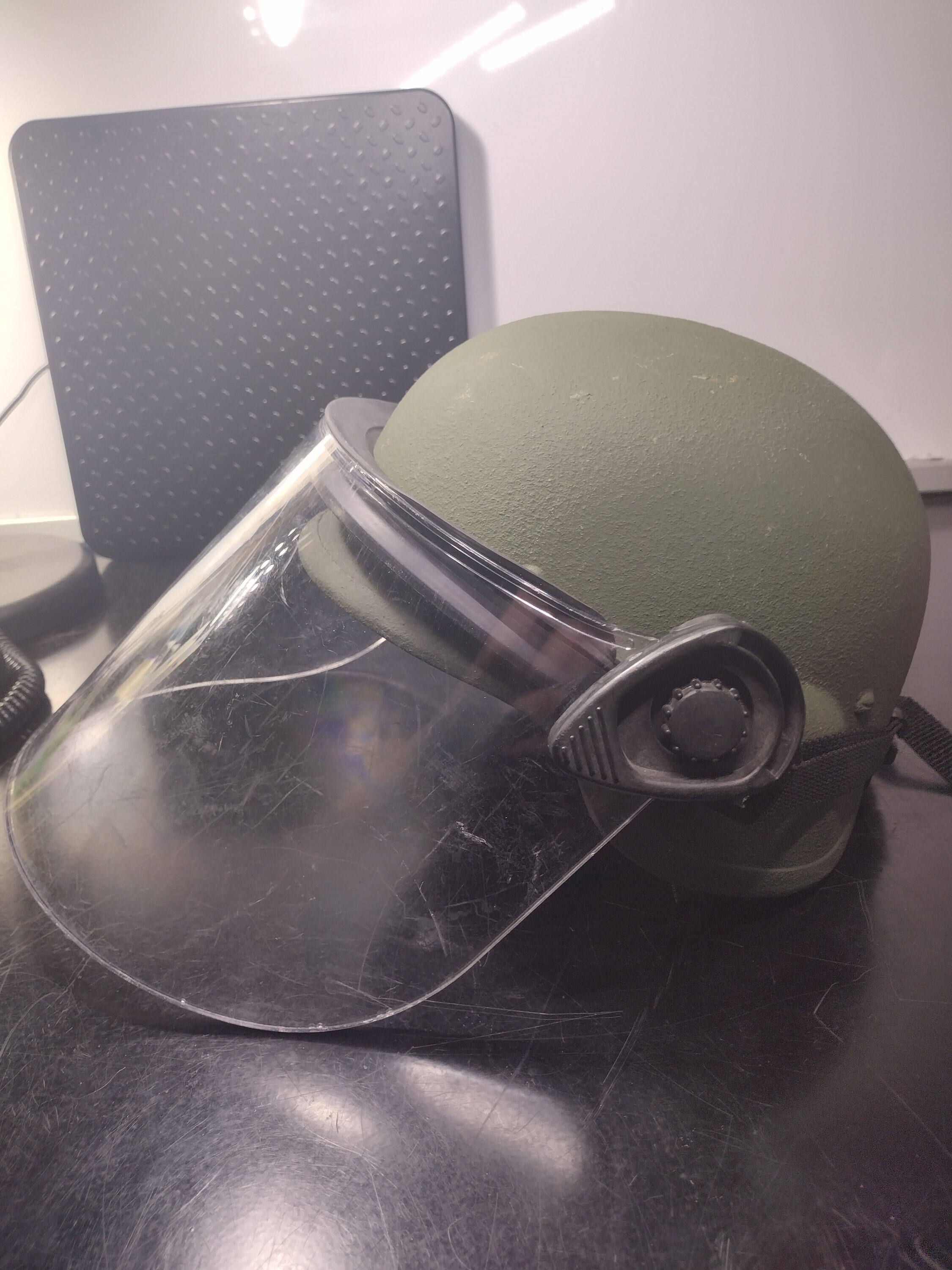 Combat Helmet Riot Visor for PASGT and More paulson DK5-X FREE SHIPPING ...