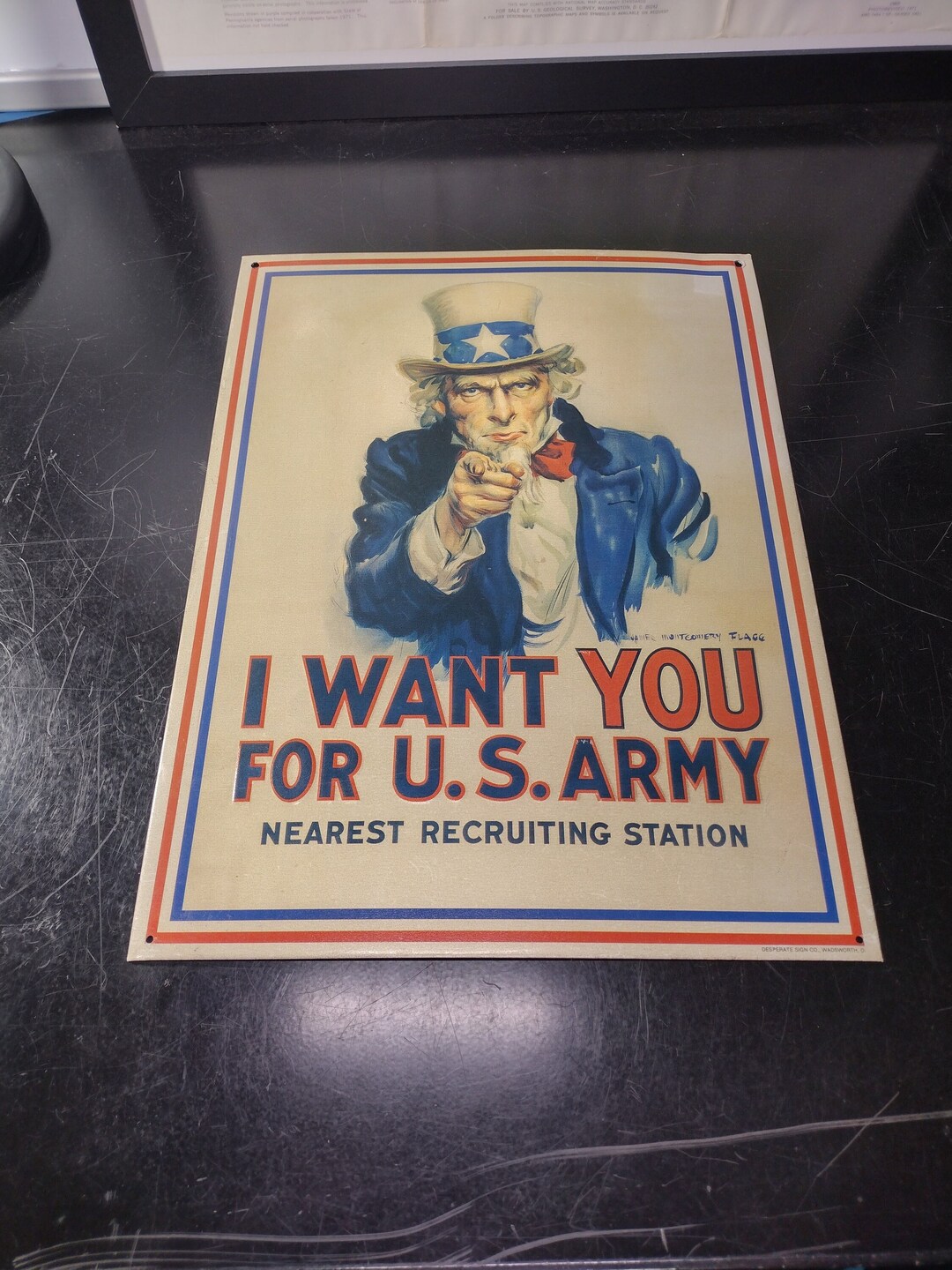 Metal i Want You US Army Recruiting Sign - Etsy