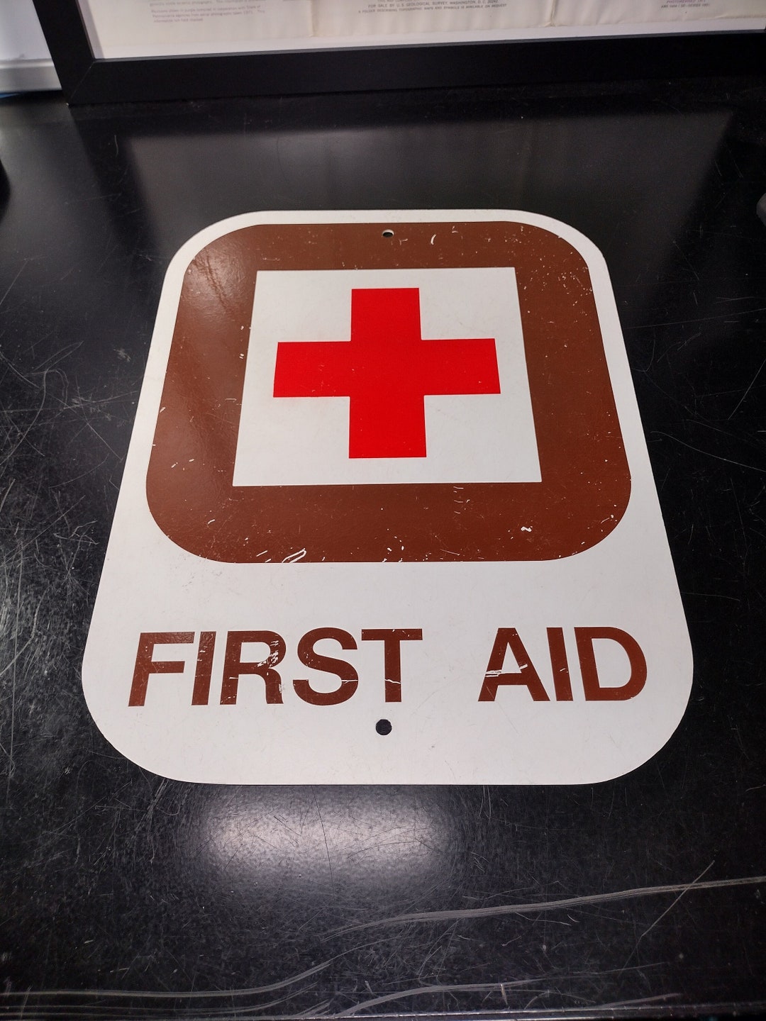 First Aid Heavy Duty Plastic Sign From Military Base FREE US Shipping ...