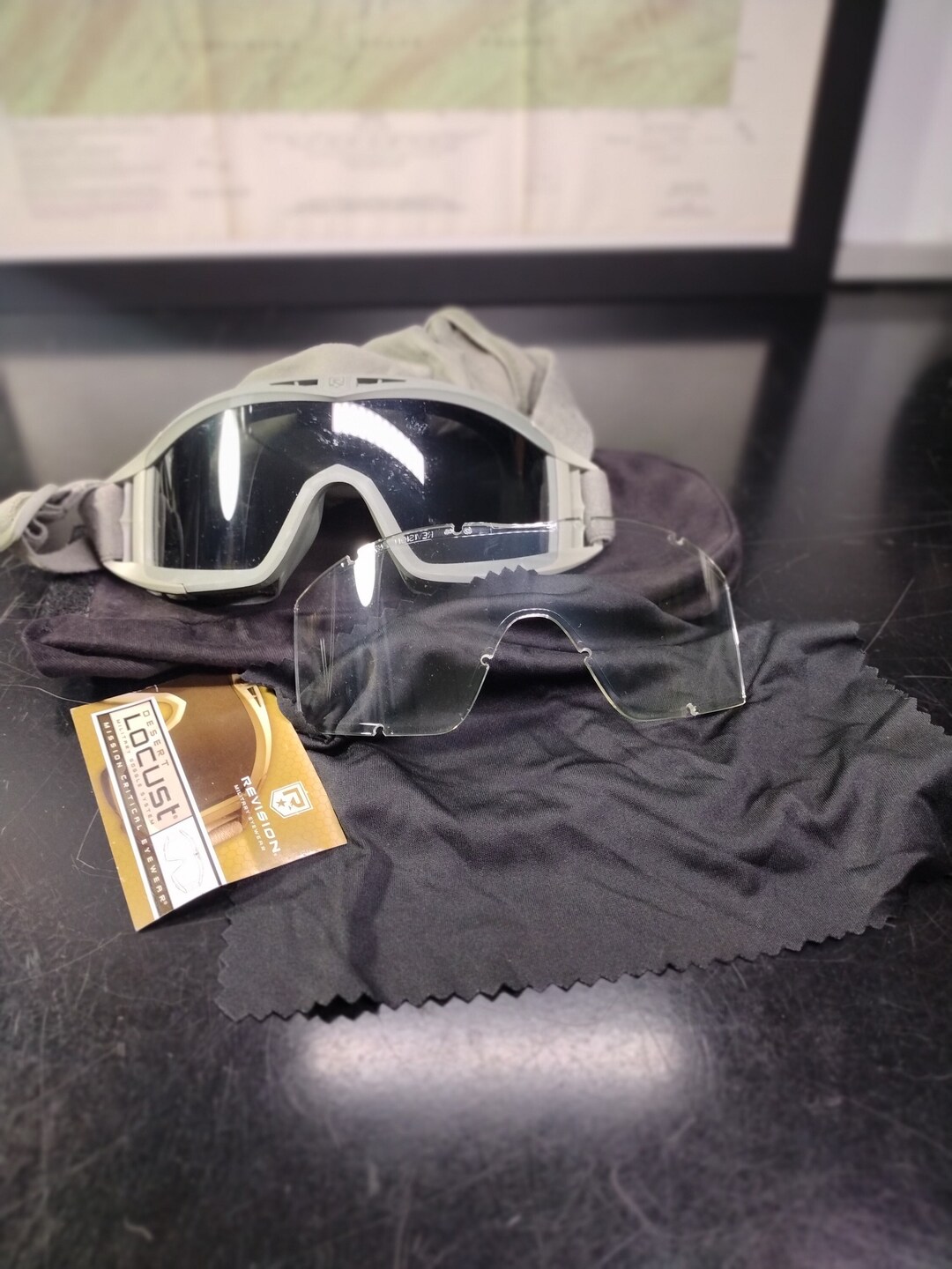 US Army Ballistic Goggles Kit Pouch "desert Locust" | FREE US Shipping ...