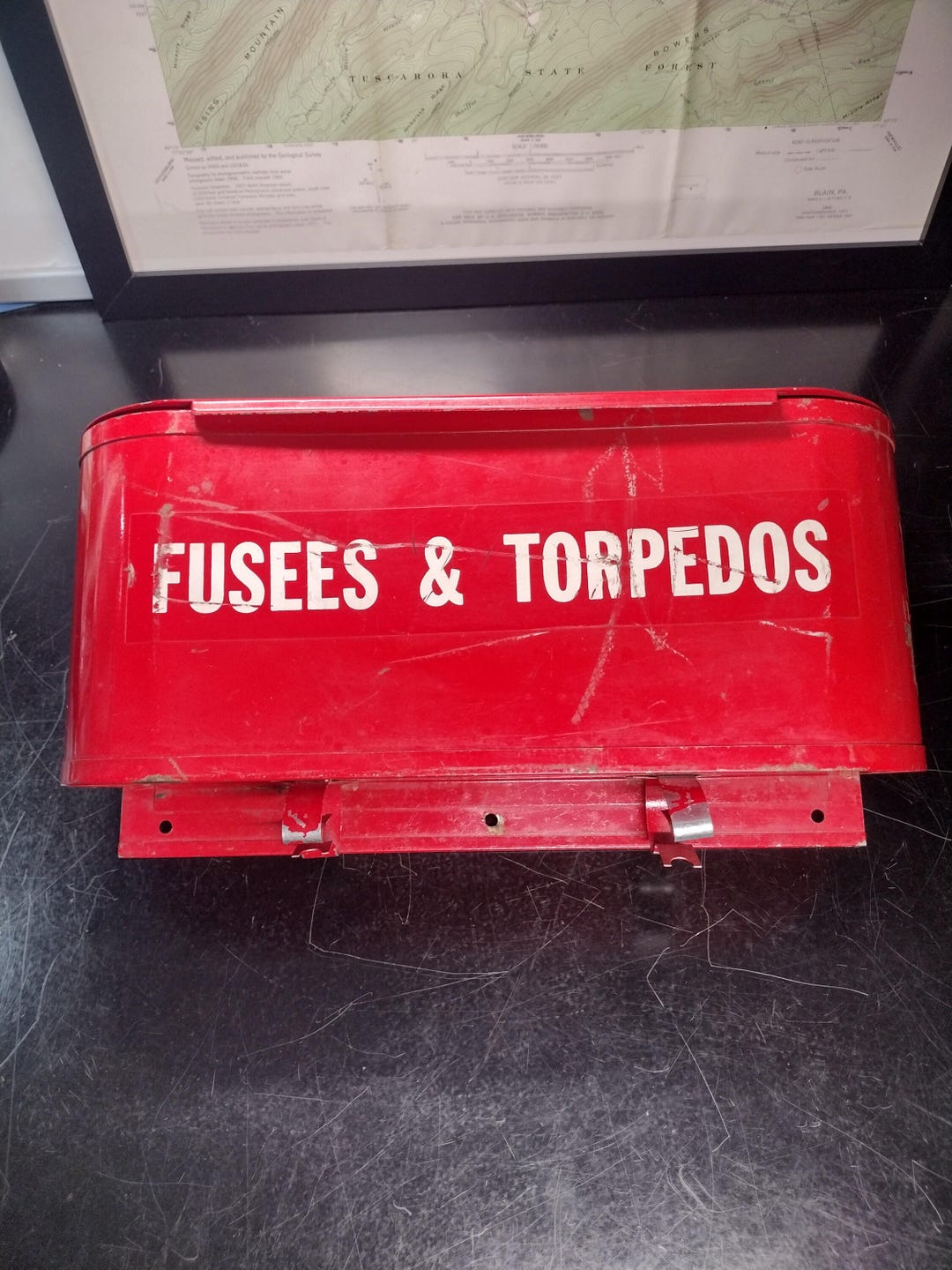 Train Caboose Fusees and Torpedoes Wall Mount Case FREE US Shipping - Etsy