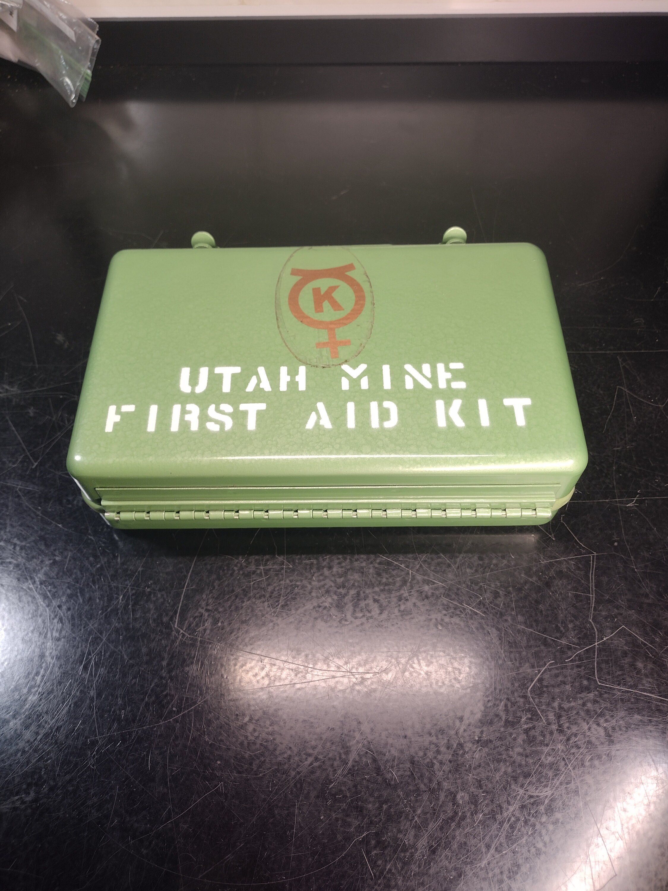 Utah Mine Metal First Aid Kit With Contents FREE US Shipping - Etsy