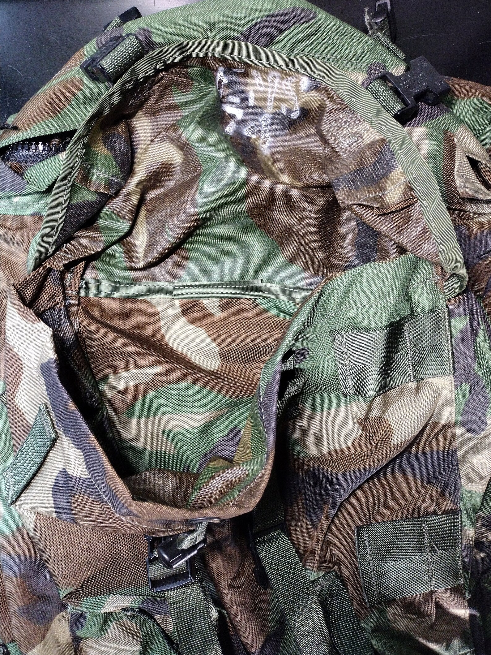 US Army Combat Patrol Backpack Woodland Camo MOLLE FREE Us Shipping - Etsy