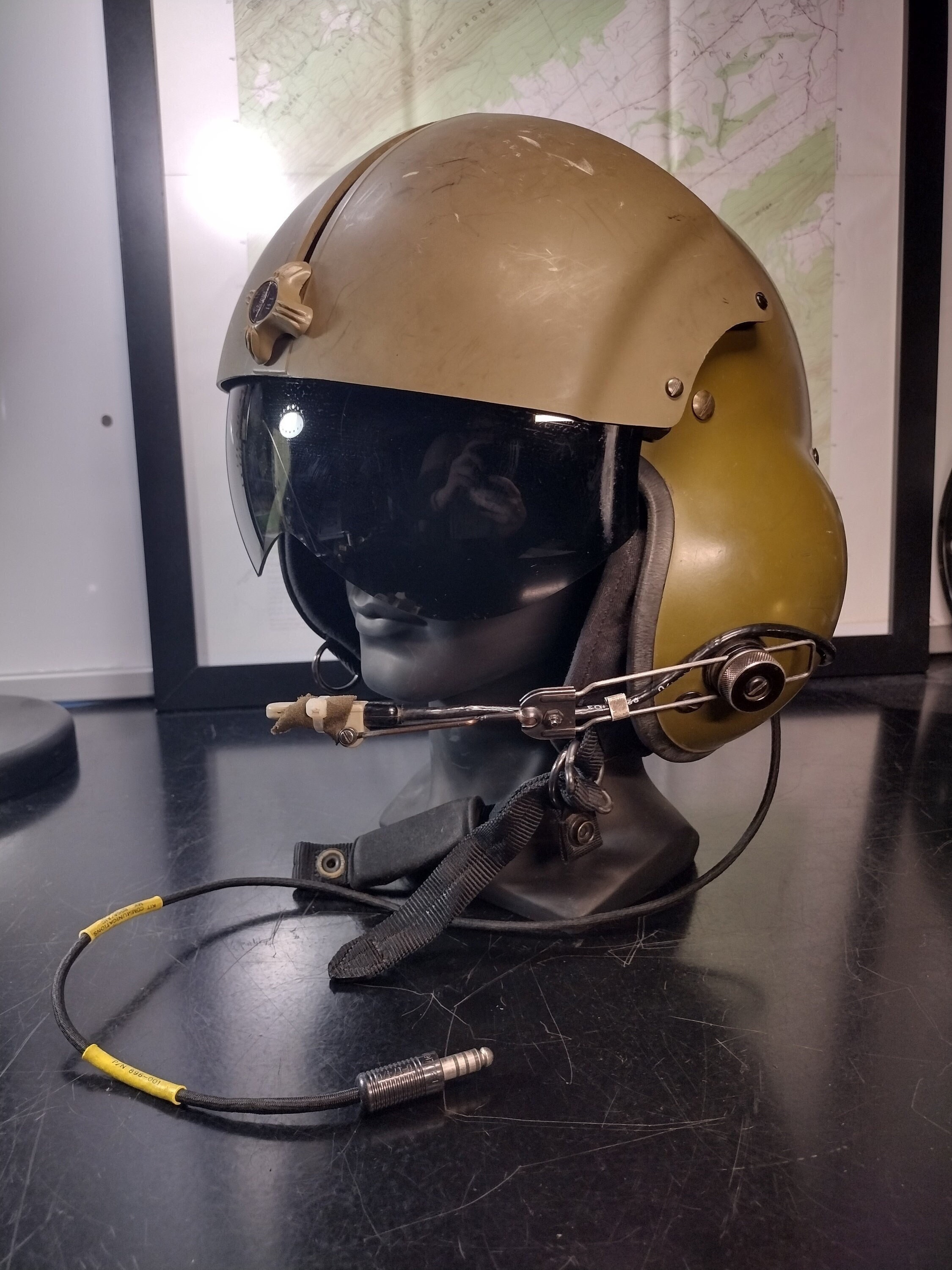 Helicopter Pilot Motorcycle Helmet
