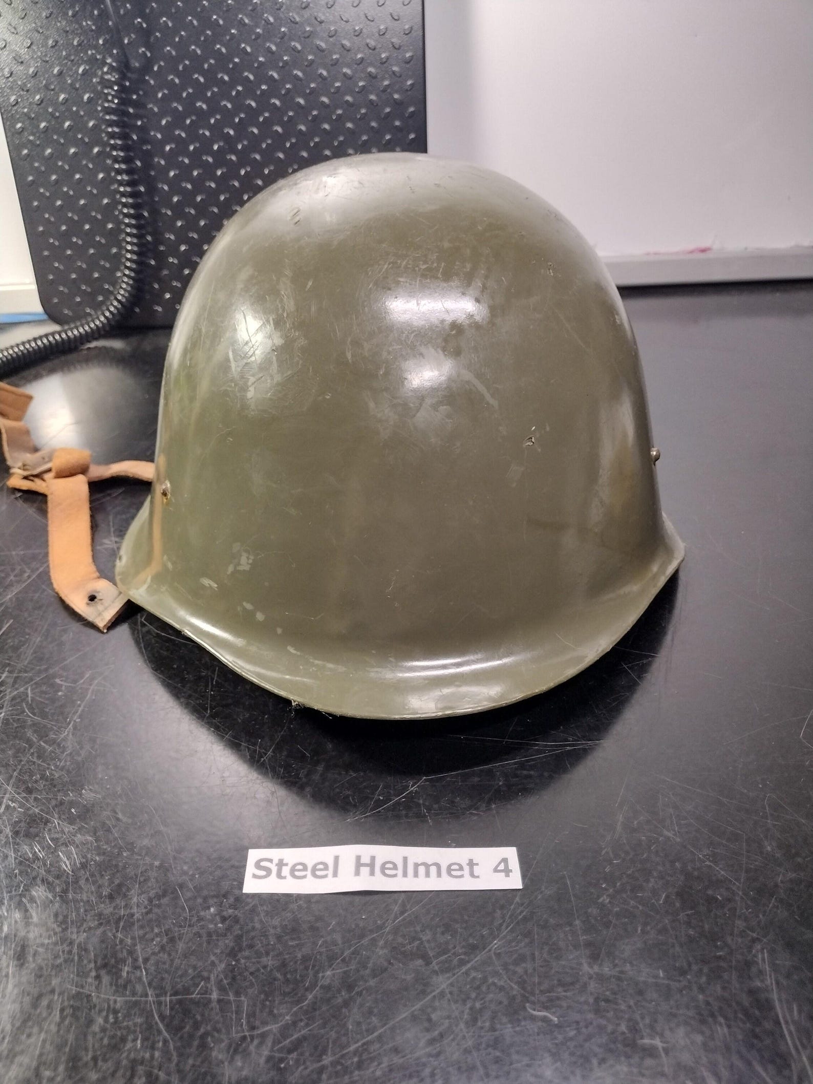 Military Steel Helmet (size Unknown) (helmet 4) - Etsy