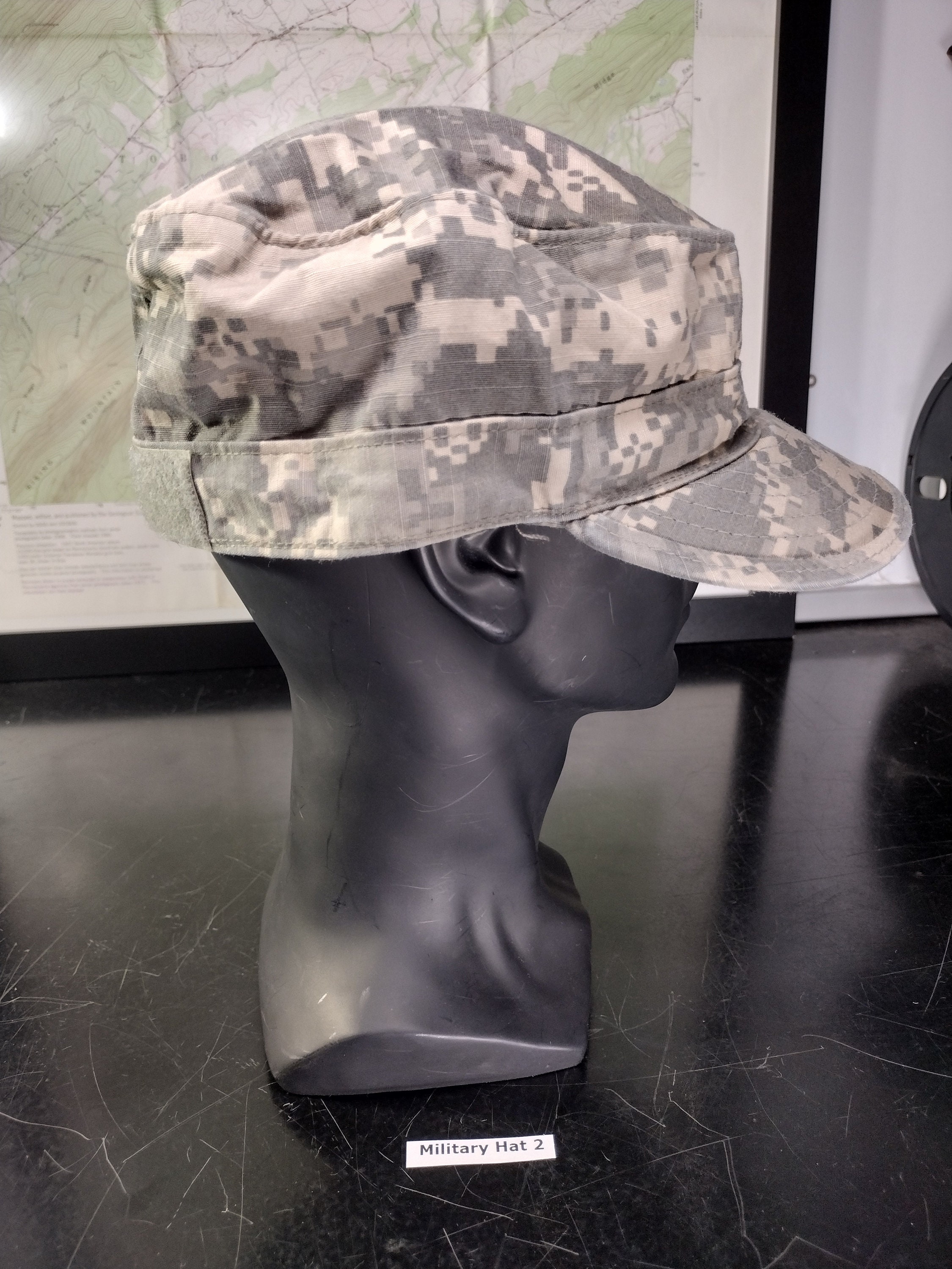 US Army Digital Camo Patrol Cap size: Unknown FREE US Shipping - Etsy