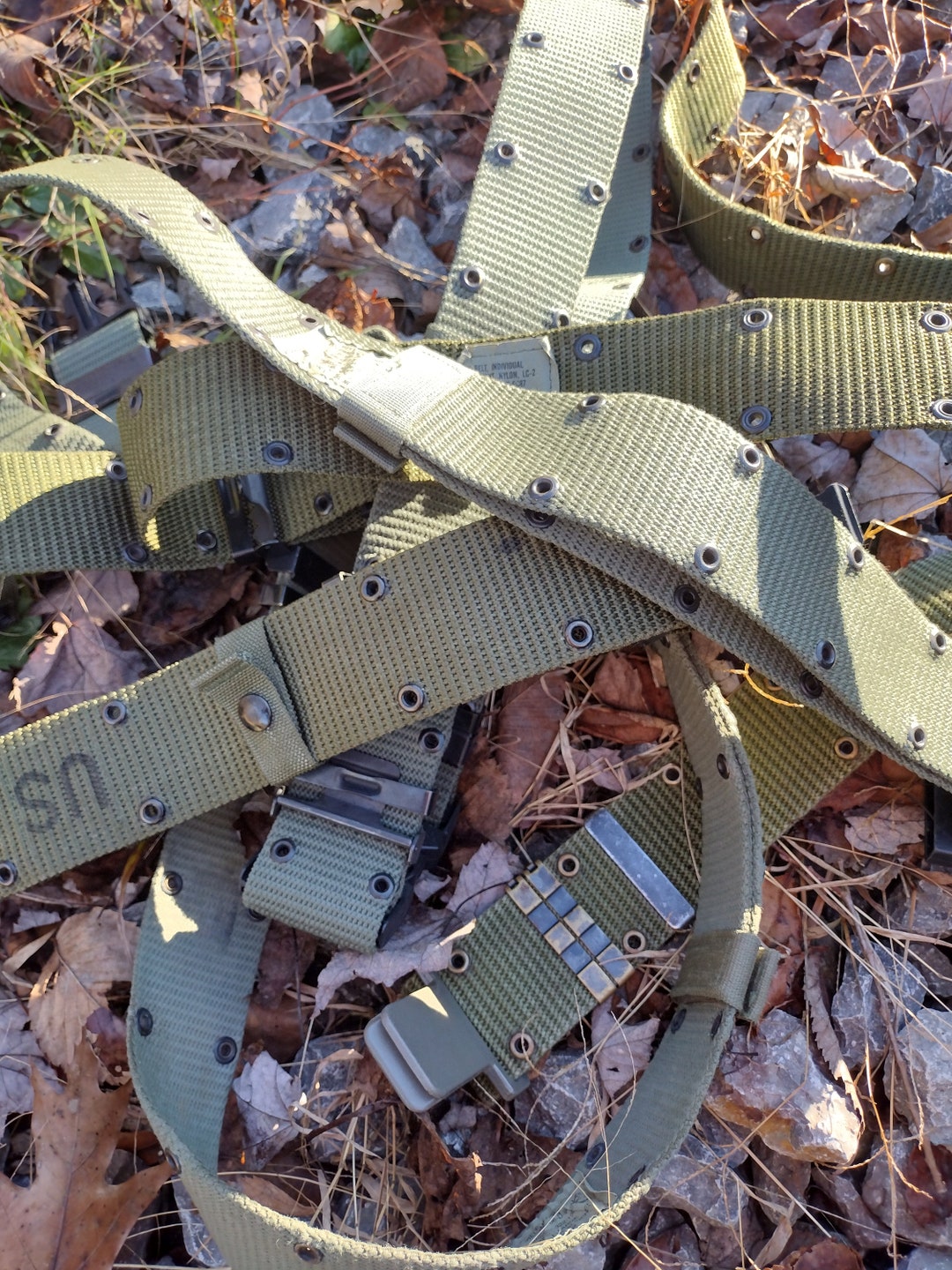 US Army Pistol Belt LC-2 alice System FREE Shipping - Etsy
