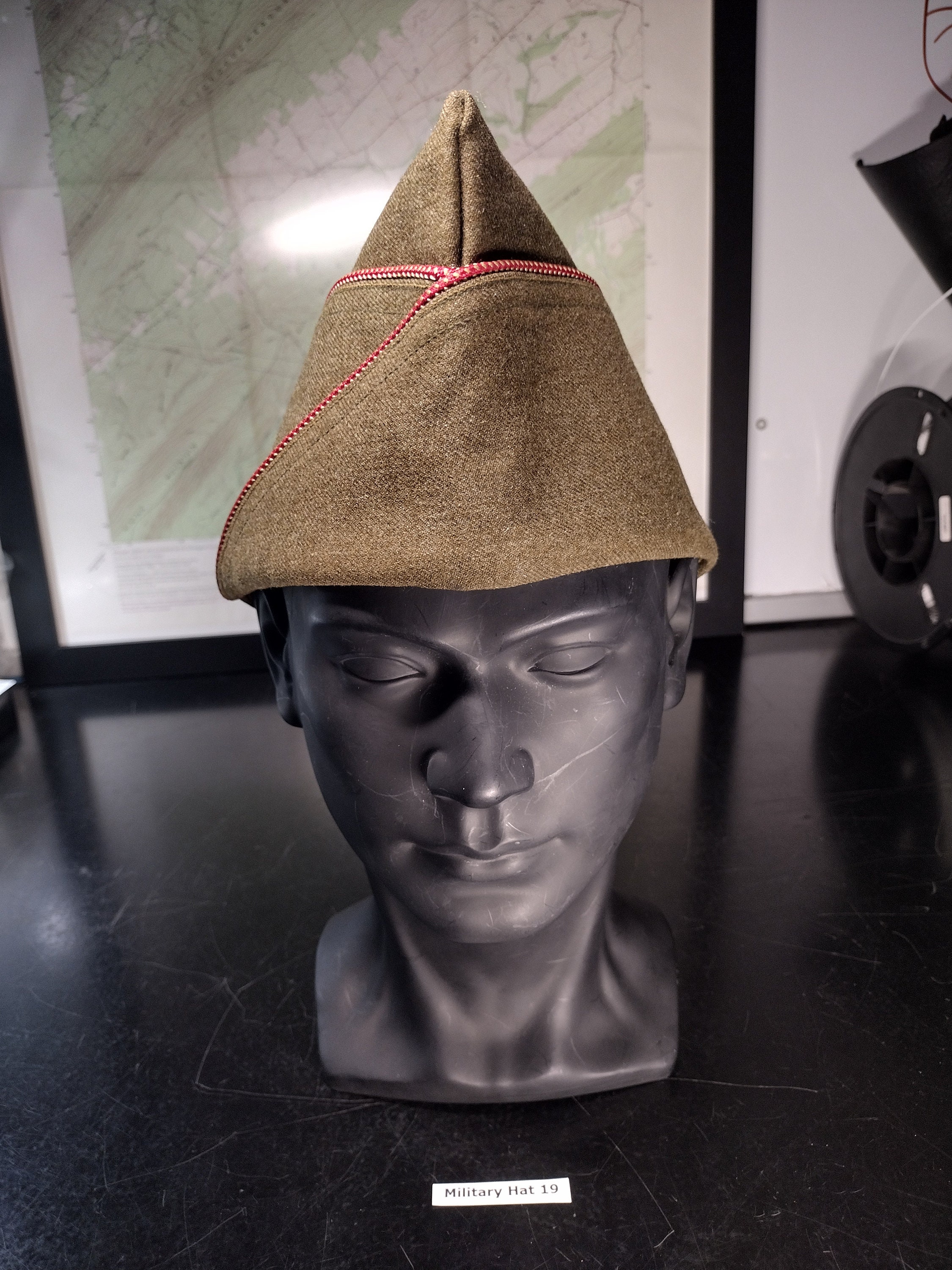 WW2 US Military Garrison Cap size: 7 - Etsy