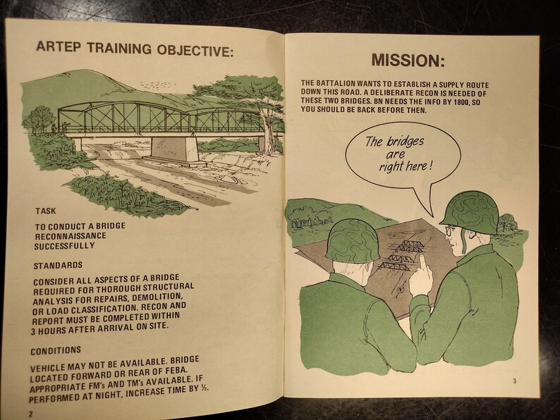 US Army Bridge Recon Ephemera Pamphlet Booklet (1981 GTA-5-7-10) | FREE ...
