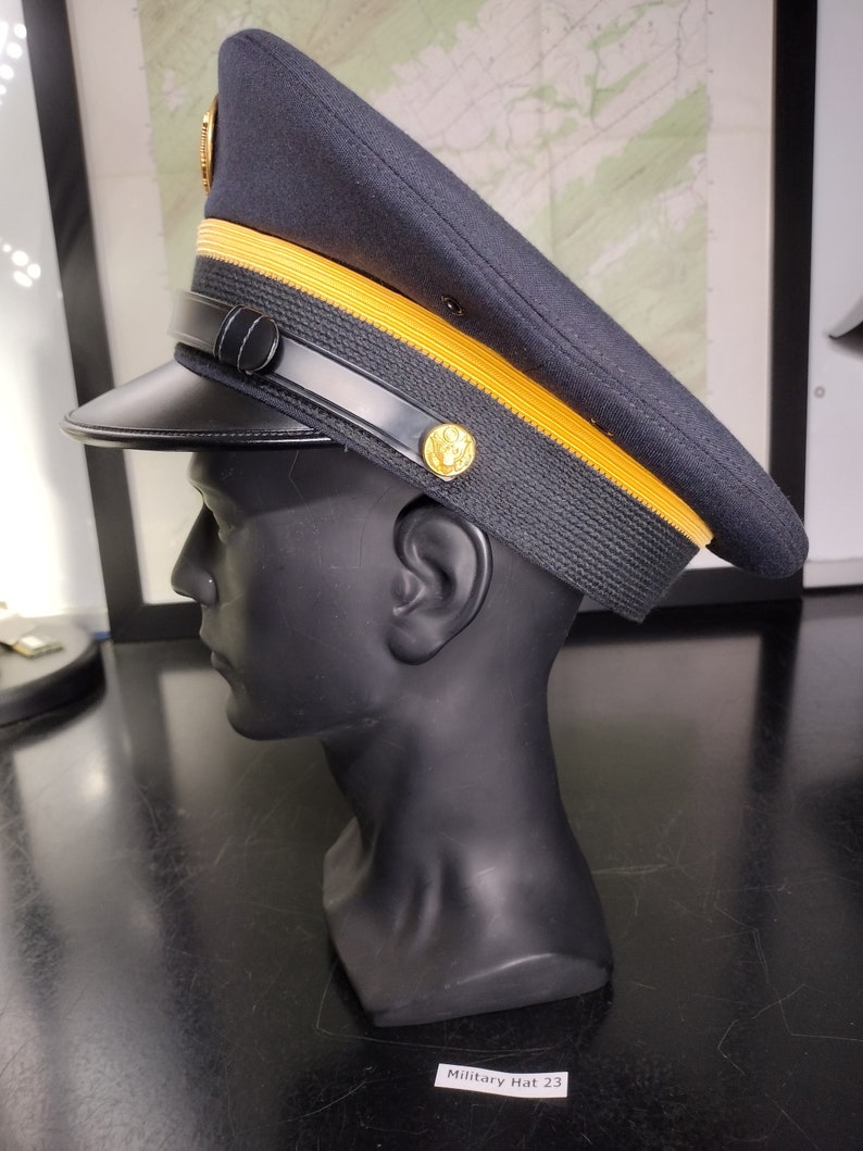 US Army Dress Blue Enlisted Service Cap size: 7 FREE US - Etsy