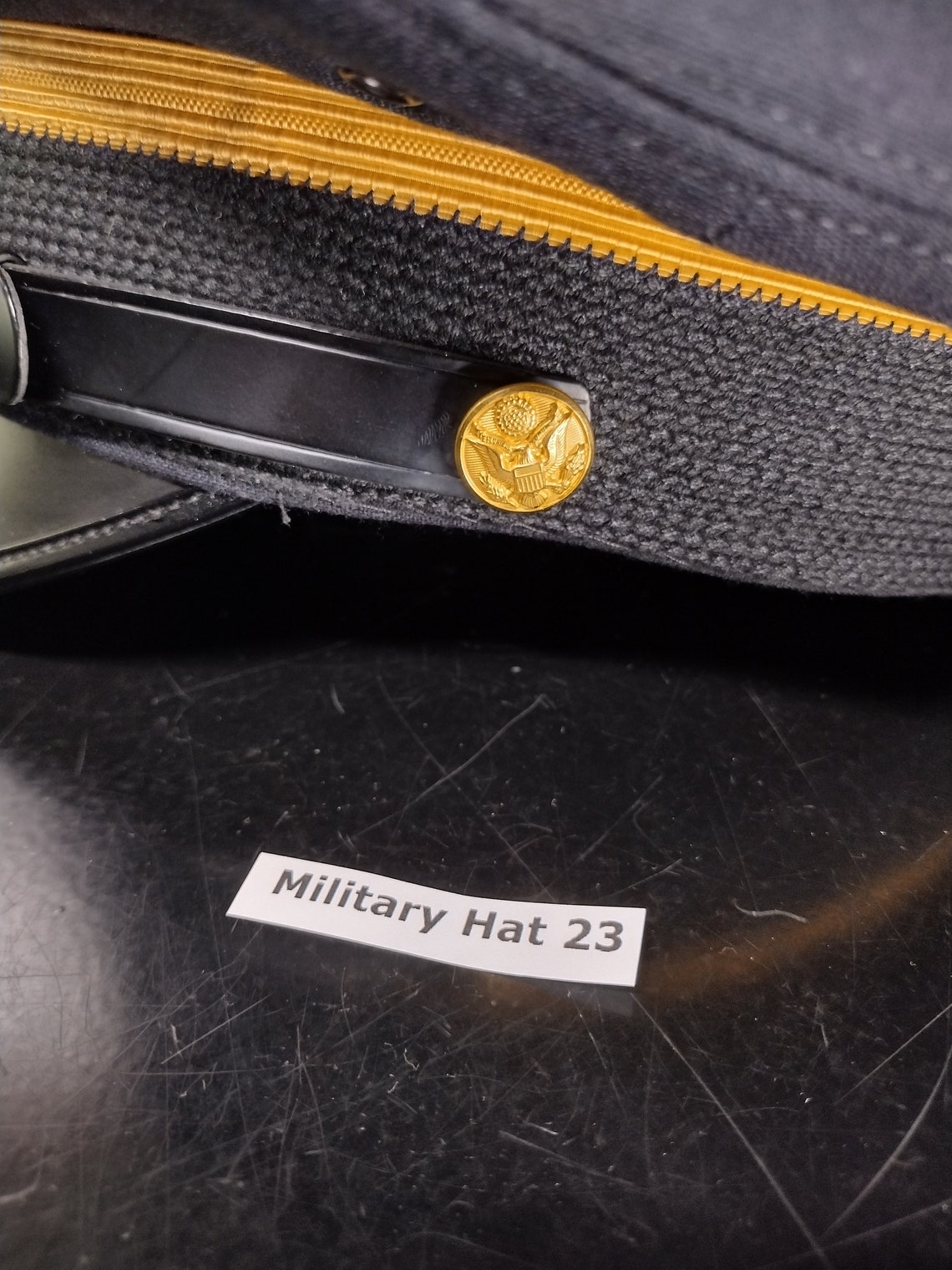 US Army Dress Blue Enlisted Service Cap size: 7 FREE US - Etsy