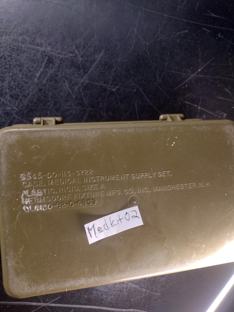 US Army General Purpose First Aid Kit With Contents! | FREE US Shipping ...