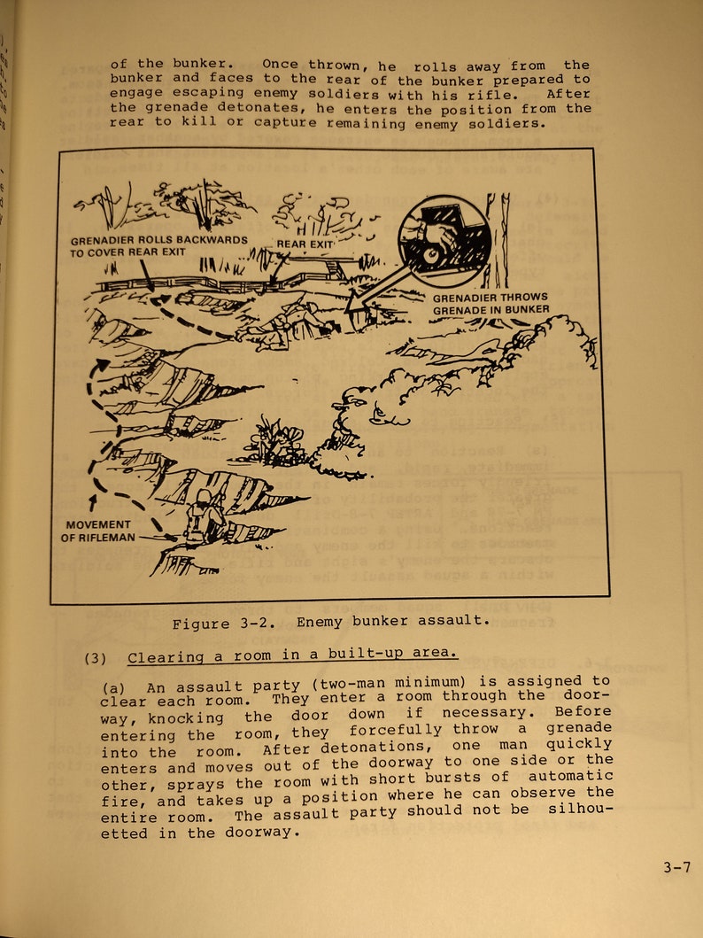 US Army Grenades and Pyrotechnic Signals Vintage Field Manual - Etsy
