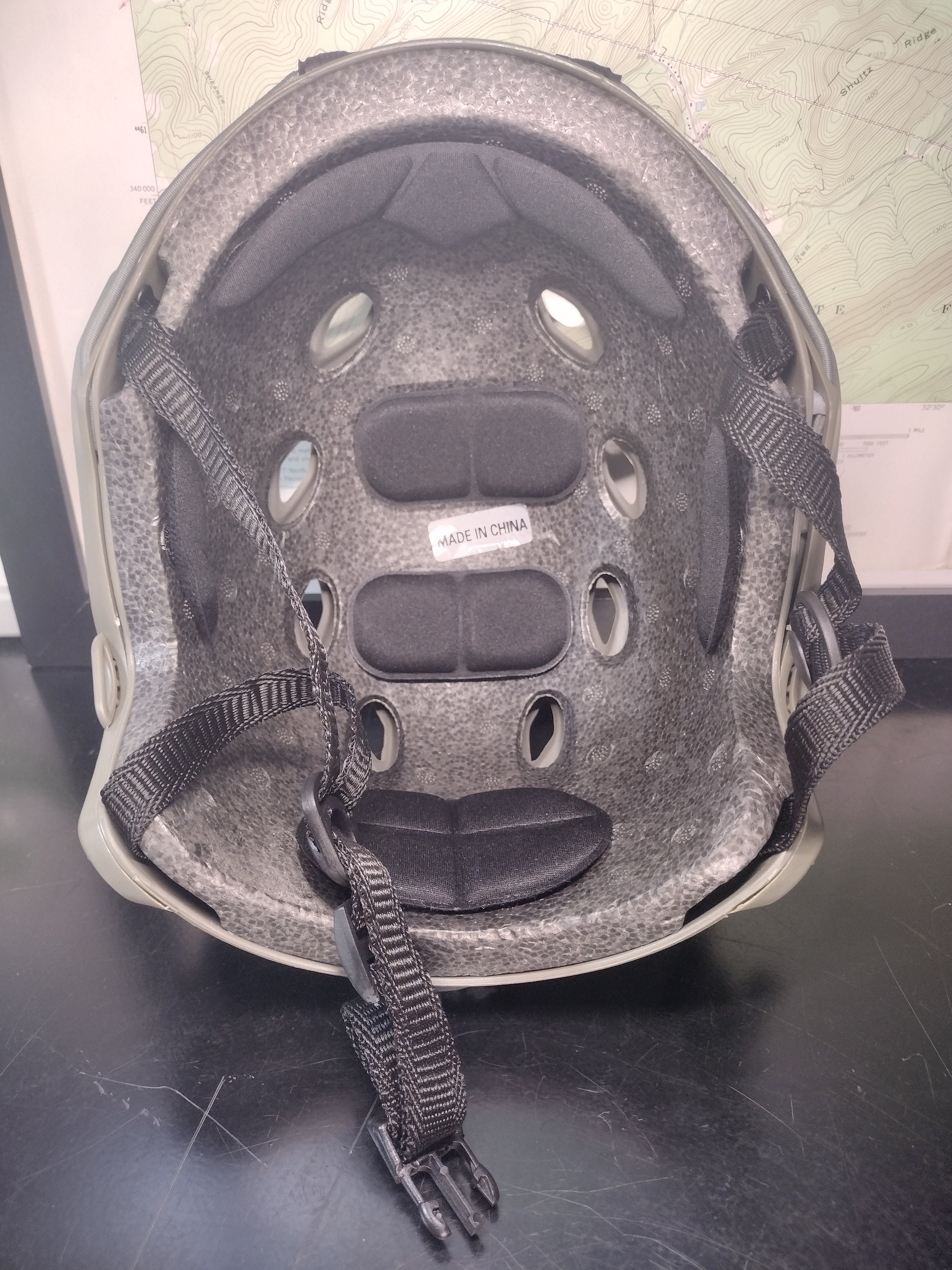 Airsoft Tactical Bump Helmet With Rails & NVG Mount size: Sm/med With ...