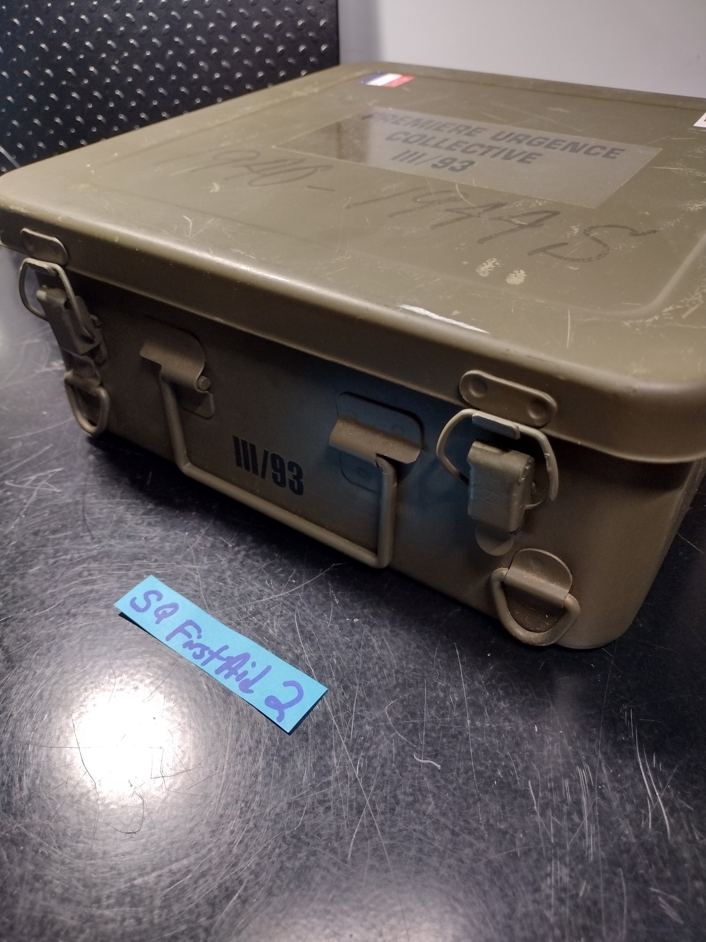 Military First Aid Kit Metal Case 2 FREE Shipping Active - Etsy