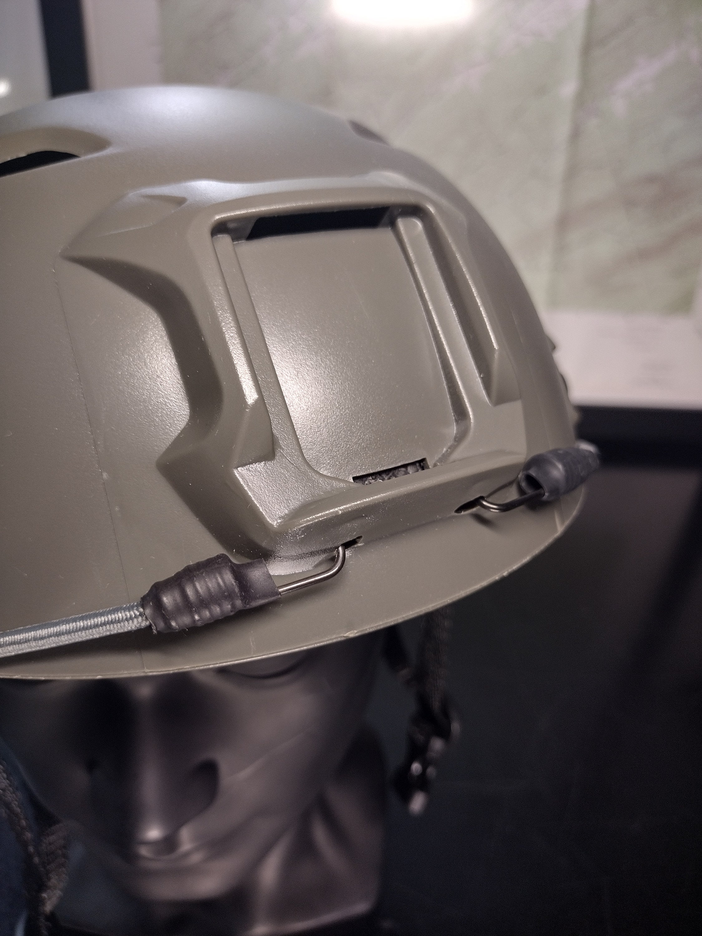 Airsoft Tactical Bump Helmet With Rails & NVG Mount size: Sm/med With ...