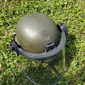 Combat Helmet Riot Visor for PASGT and More paulson DK5-X FREE SHIPPING ...