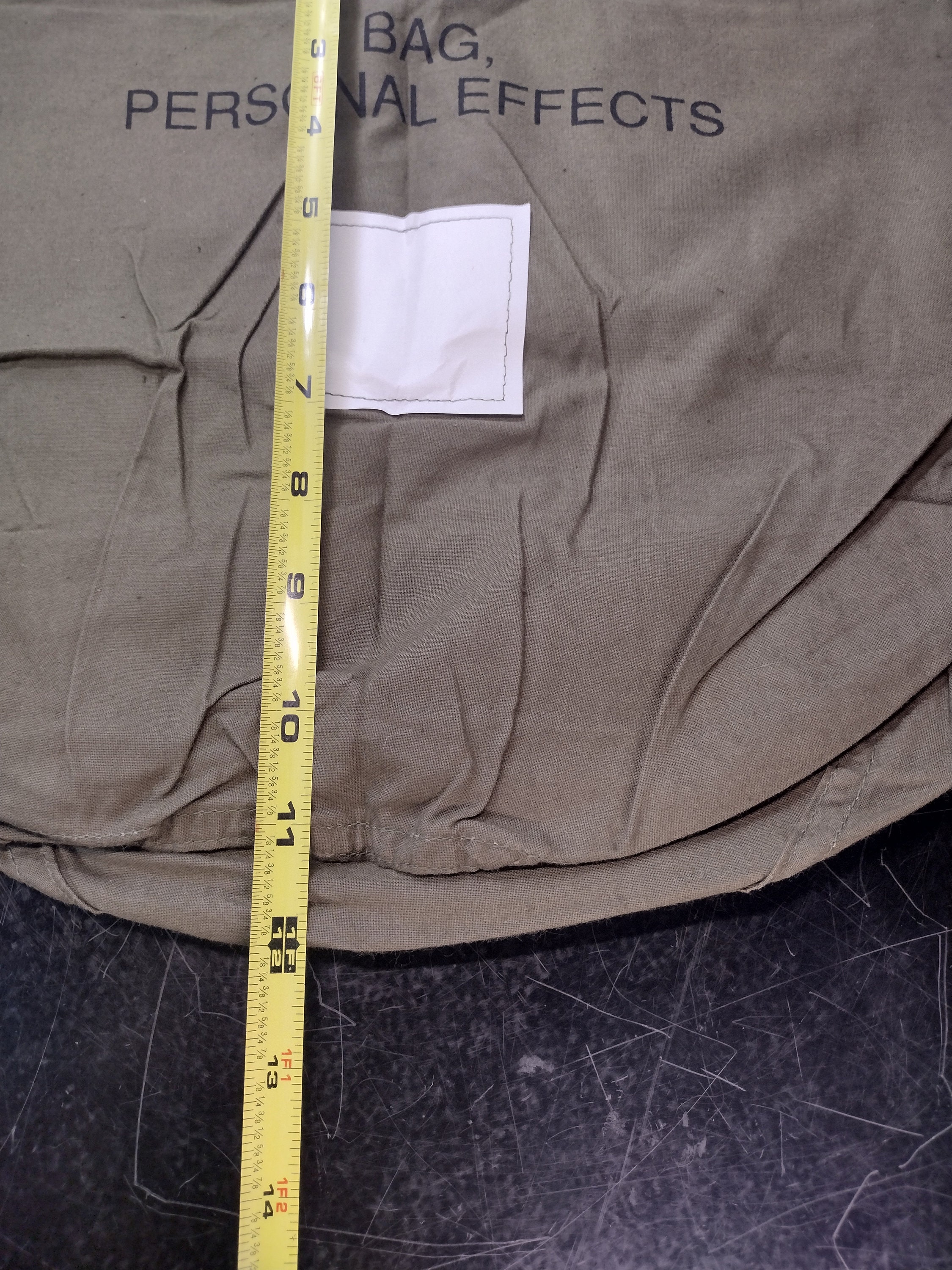 New US Military Issue Soldier Personal Effects Bag Vietnam War FREE US ...