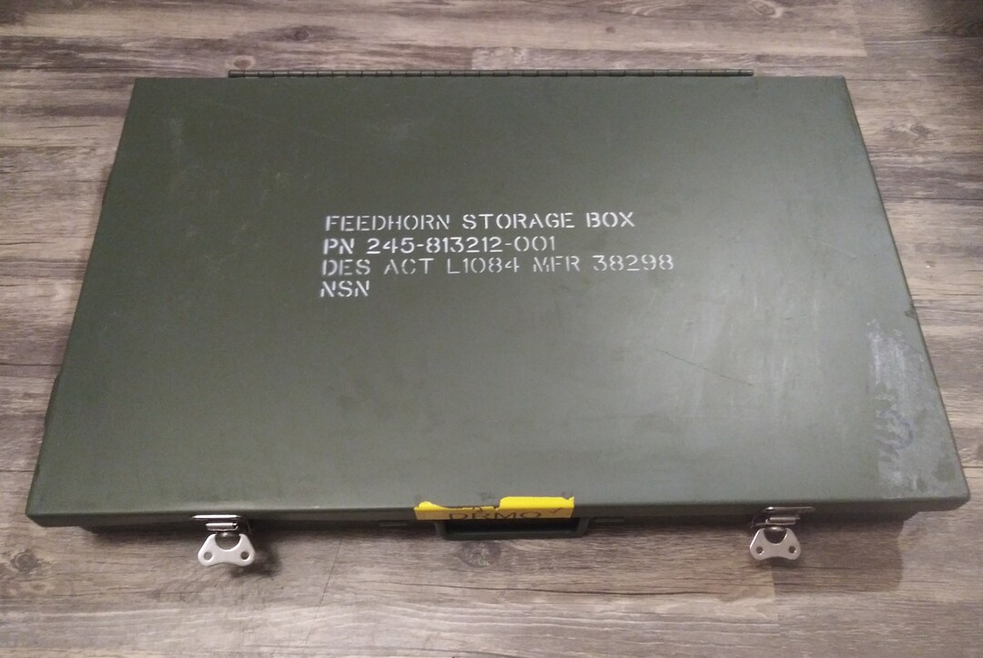 Military Metal Case Heavy Duty With Padding | Free Us Shipping! | U.s ...