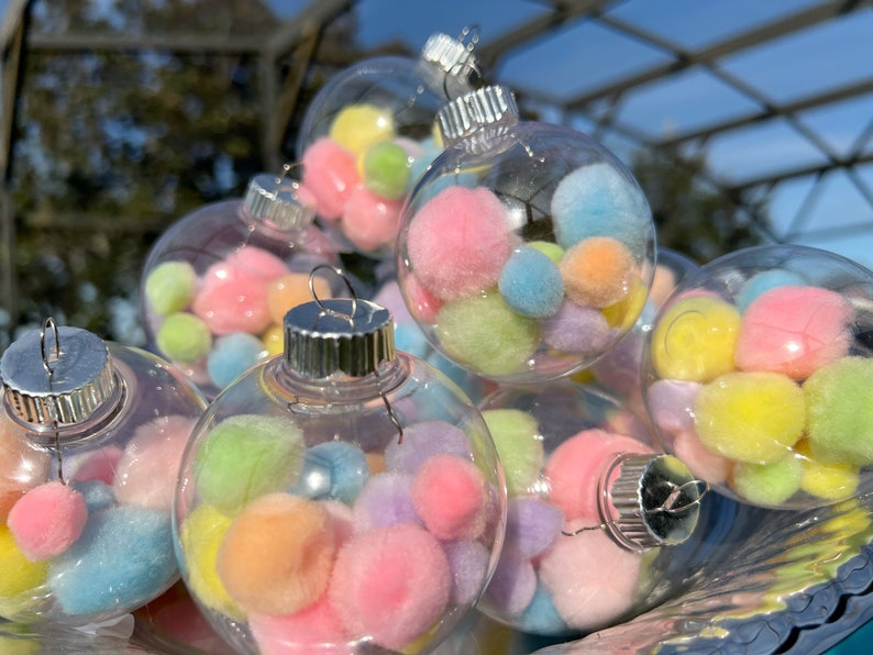 Easter Decor Ornaments Baubles Balls Decorations, Spring Shatterproof ...