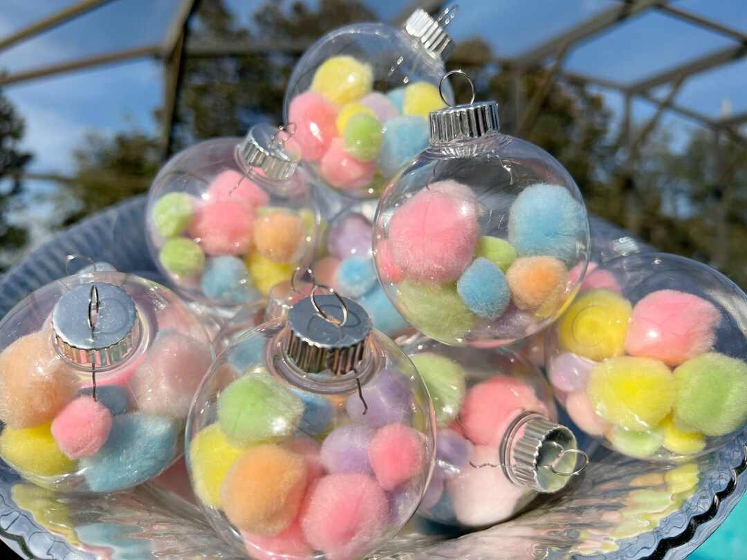 Easter Decor Ornaments Baubles Balls Decorations, Spring Shatterproof ...