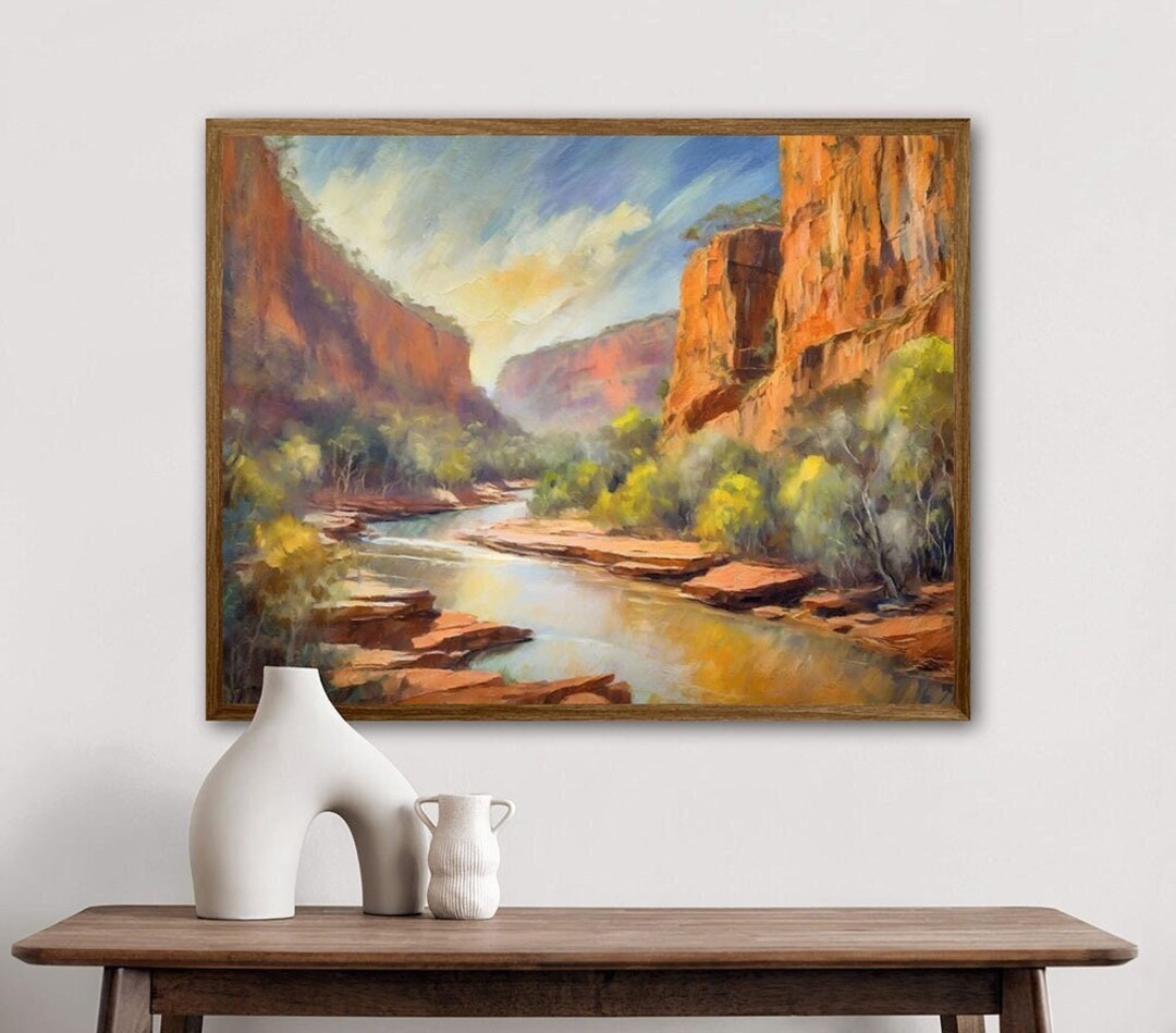 Outback Australia Katherine Gorge Wall Art | Northern Territory ...