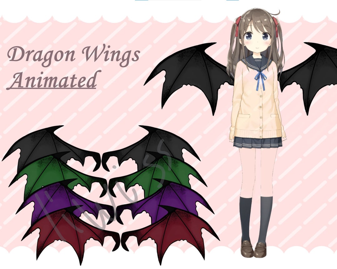 Animated Dragon Wings - Etsy