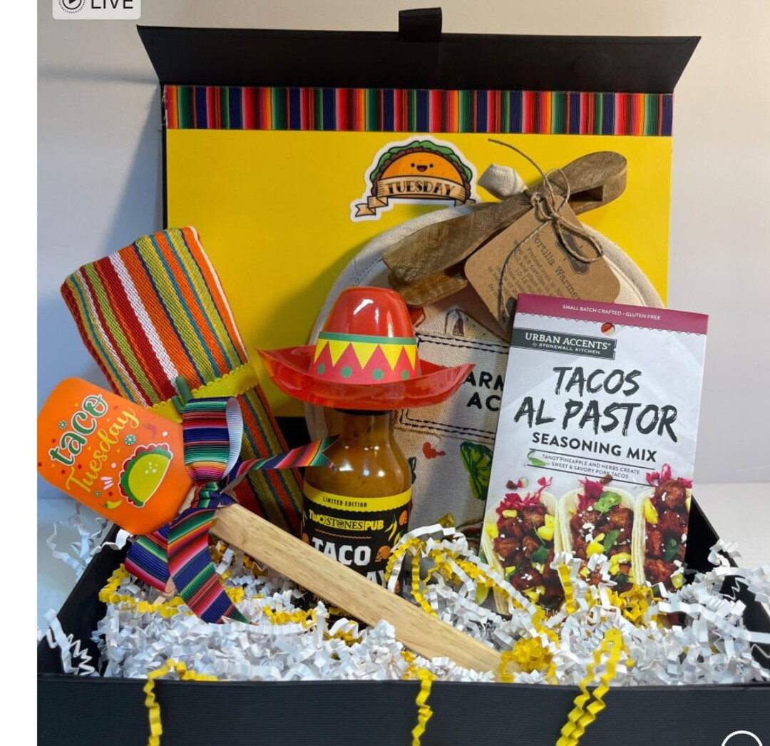 Taco Tuesday Gift Box - Etsy