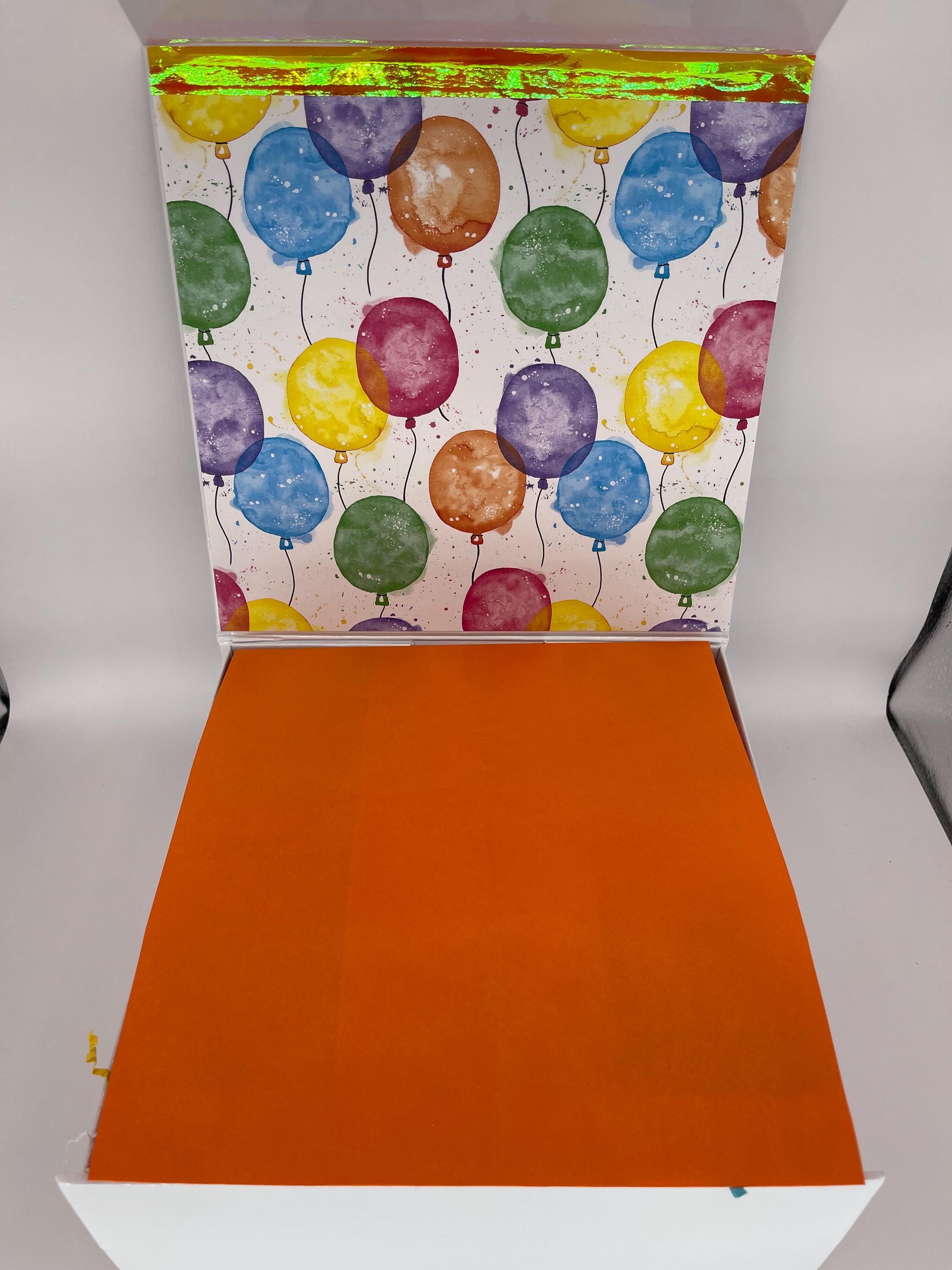 Happy Birthday Balloons Gift Box - Etsy