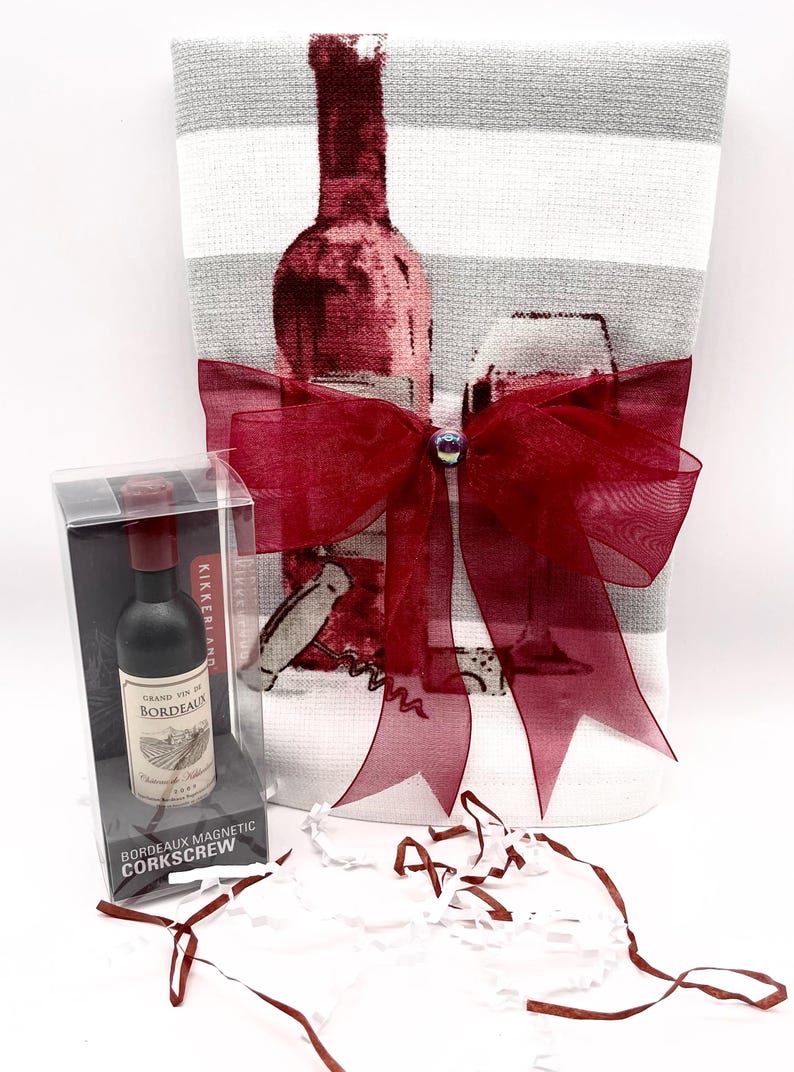 Cocktails - "red Lips & Wine Sips" Gift Box - Etsy
