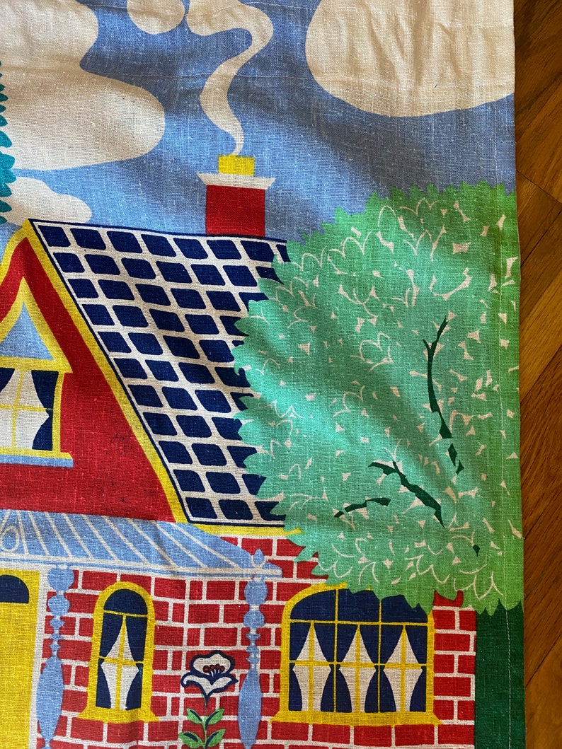 Vintage VIP Cranston Print Works Novelty Fabric Vintage VIP - Etsy