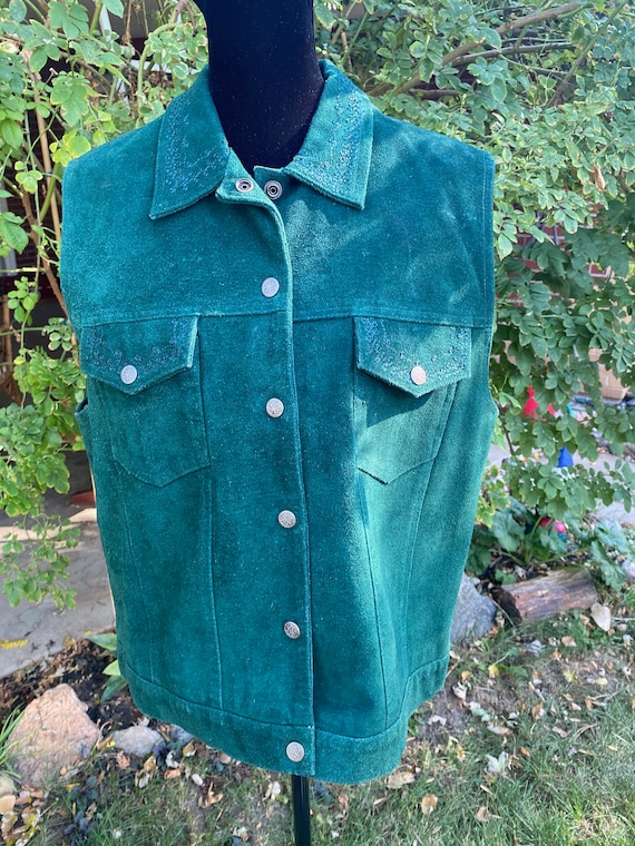 Green vintage leather - Gem