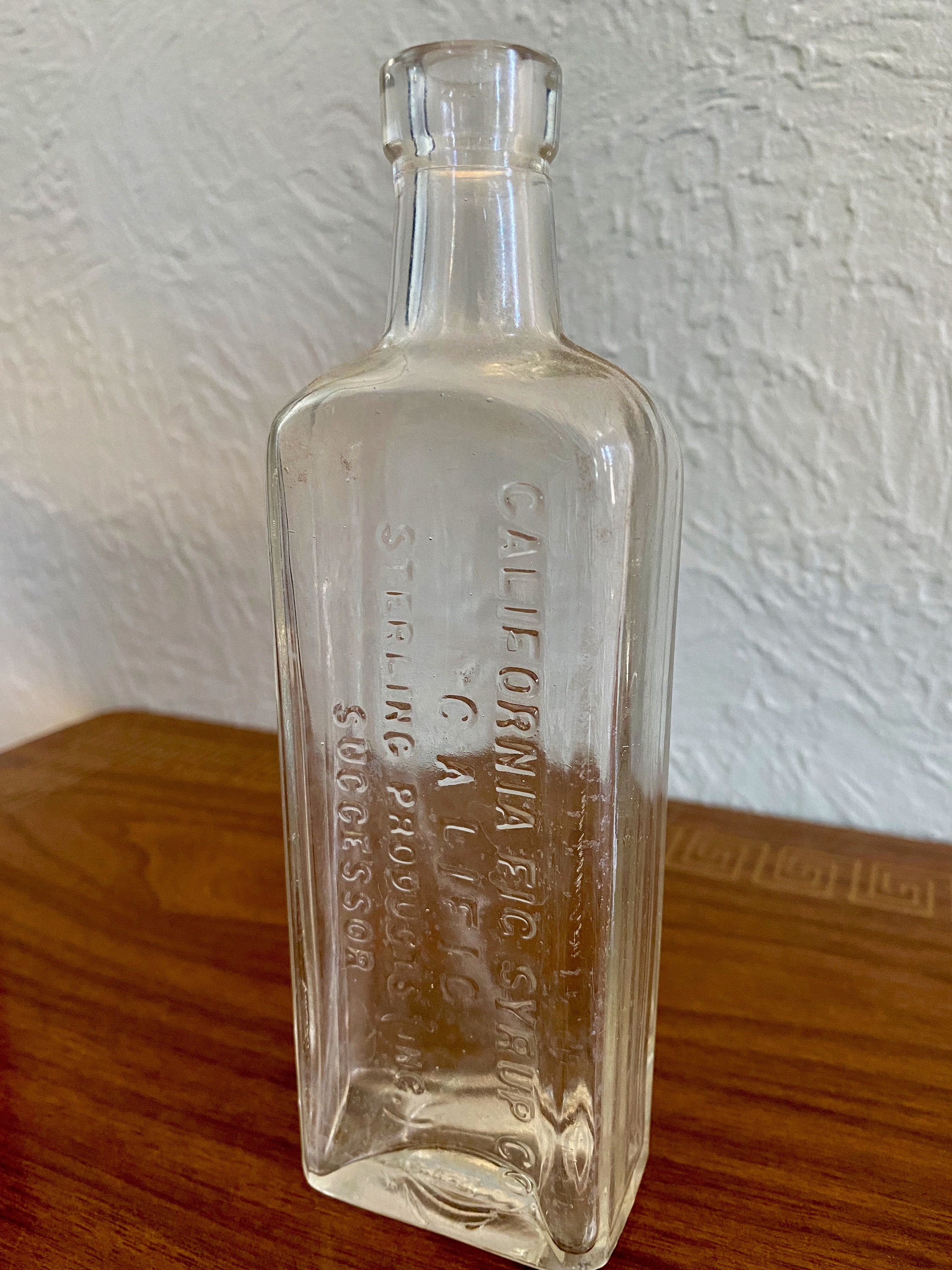 Vintage California FIG Syrup CO Califig Sterling Products INC Successor ...