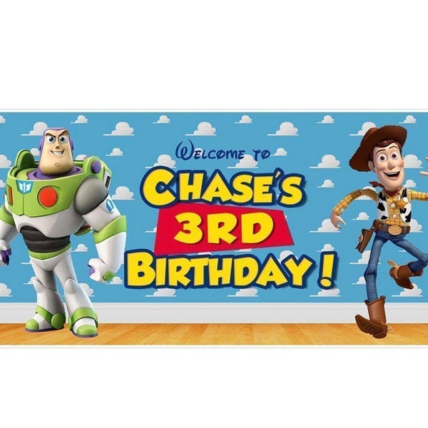 Toy Story Banner - Etsy