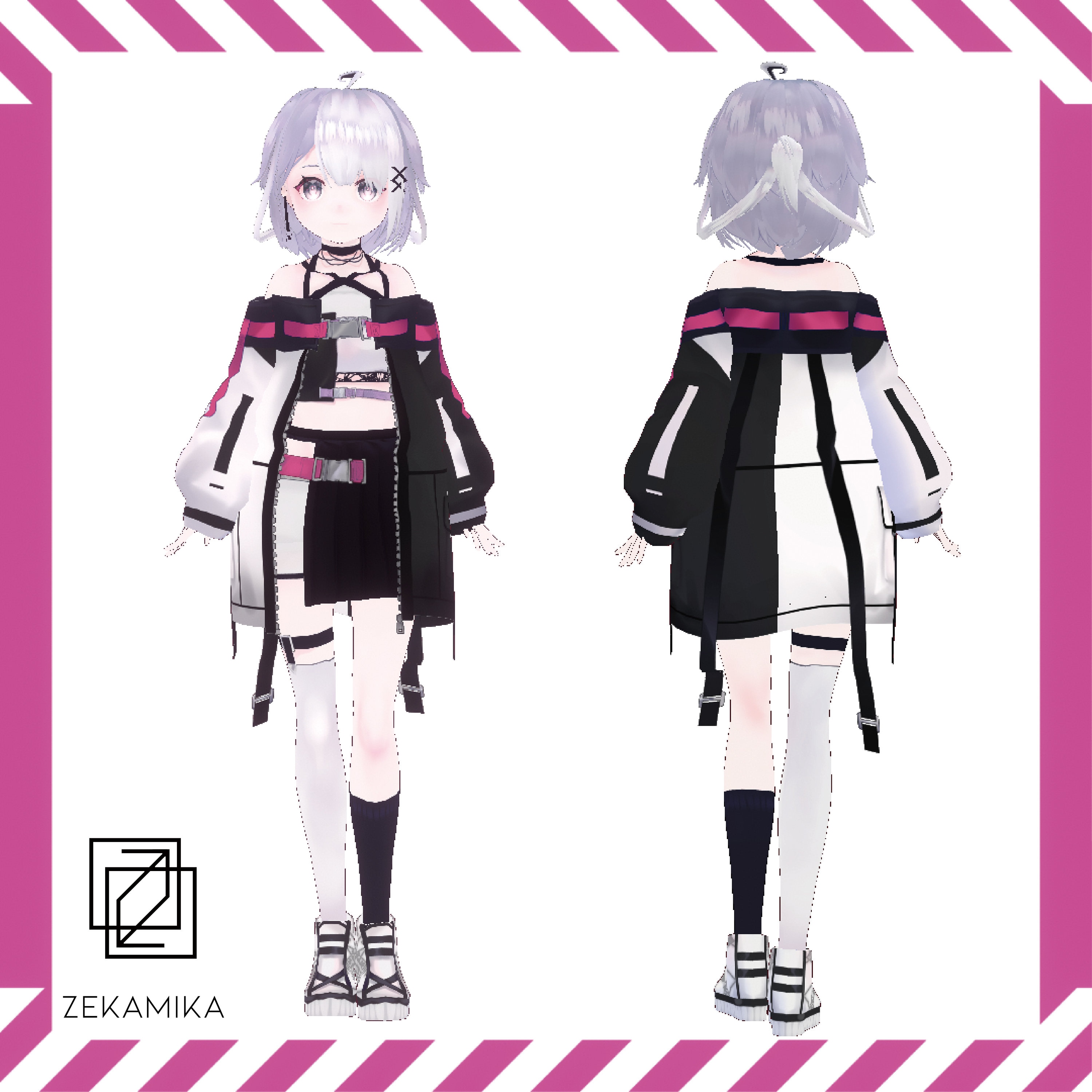 Original 3D Vrm Model 『S5』/ Supports Vrchat - Etsy