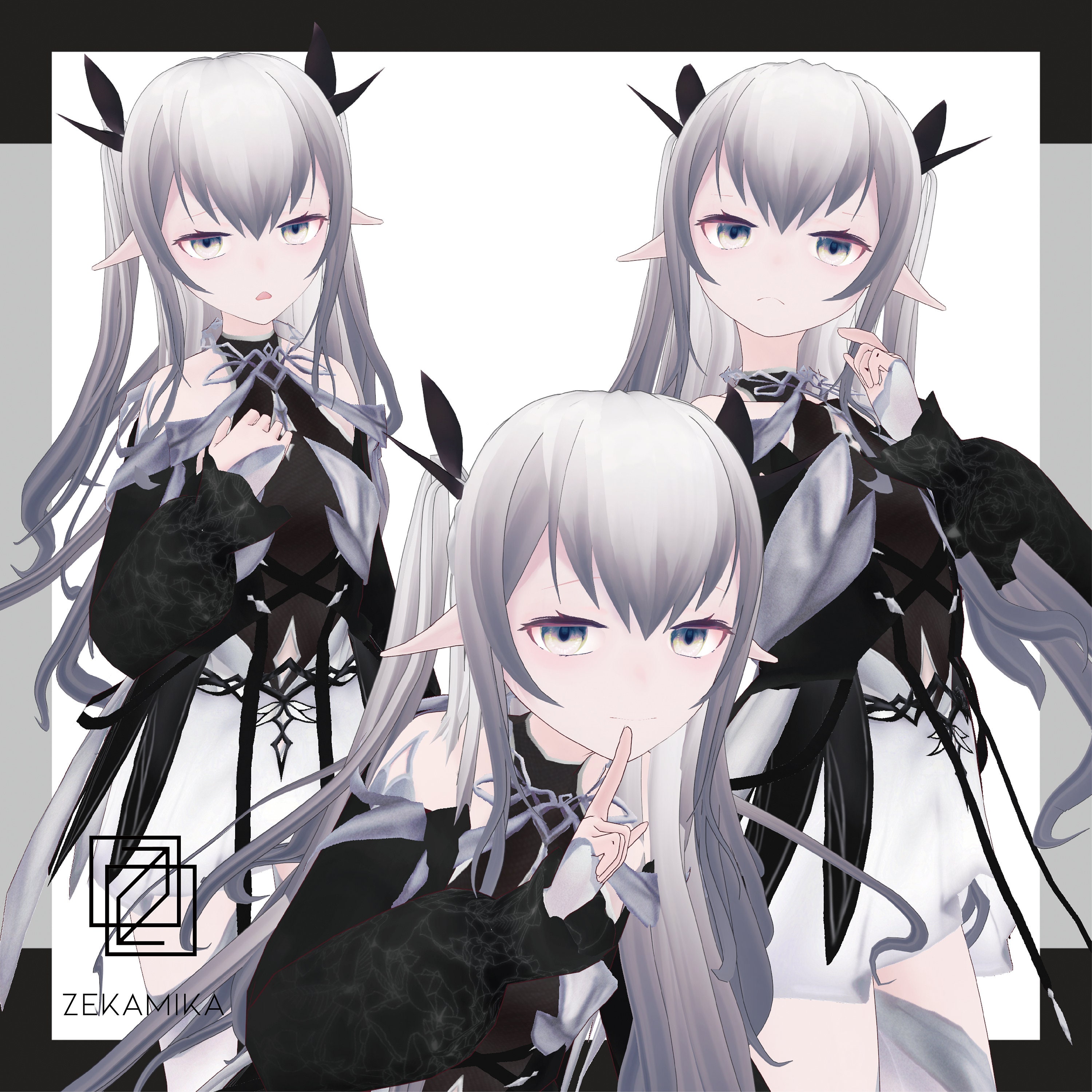 Original 3D Vrm Model 『mtl』/ Supports Vrchat - Etsy