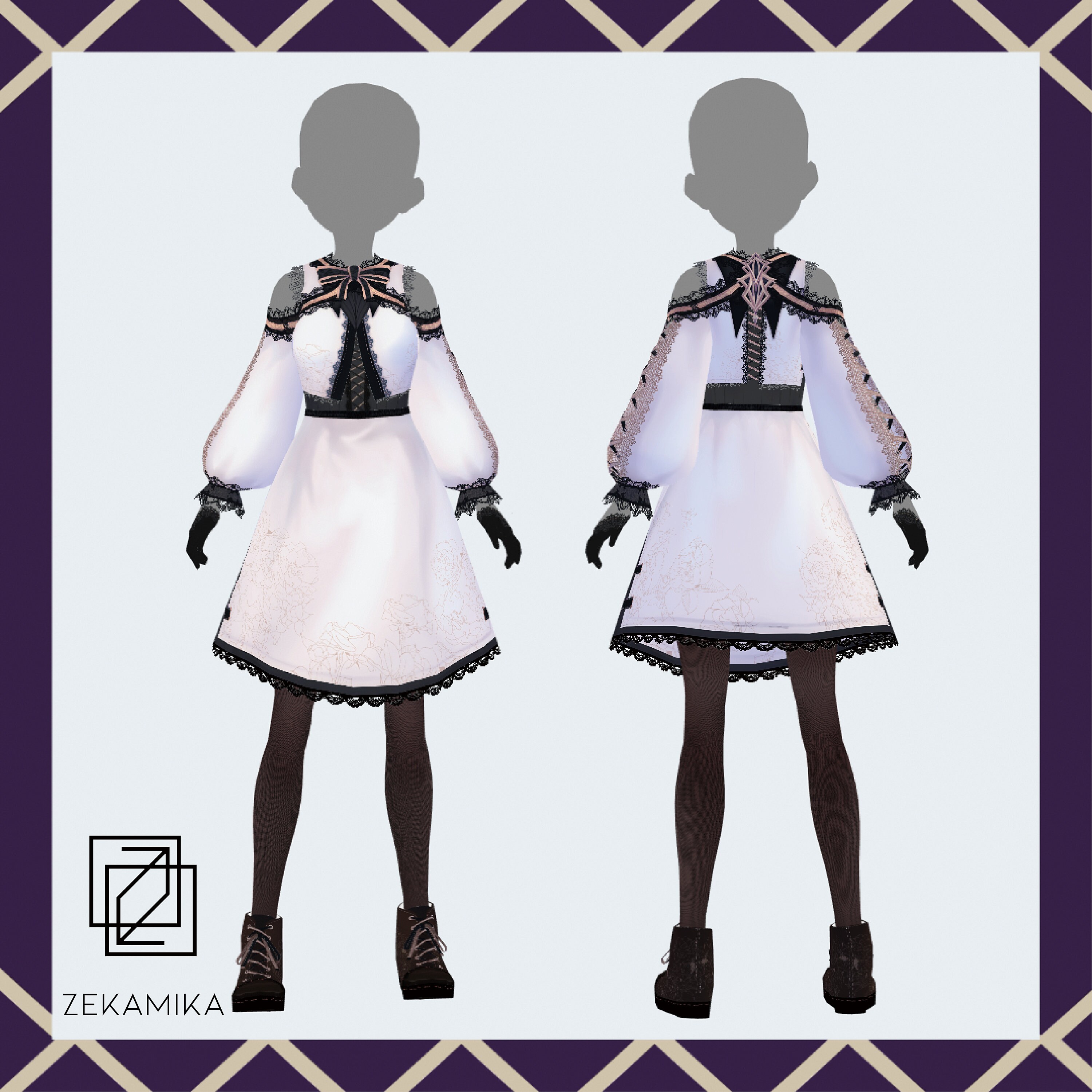 Vroid Cloth Texture Set『opia - Cloth』 - Etsy