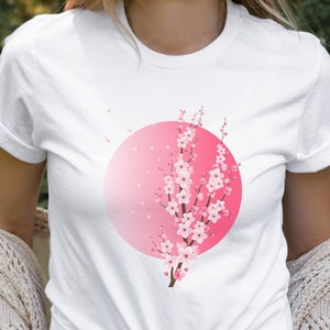 Sakura Shirt, Cherry Blossom Shirt, Spring Blossom Shirt, Spring Gift ...
