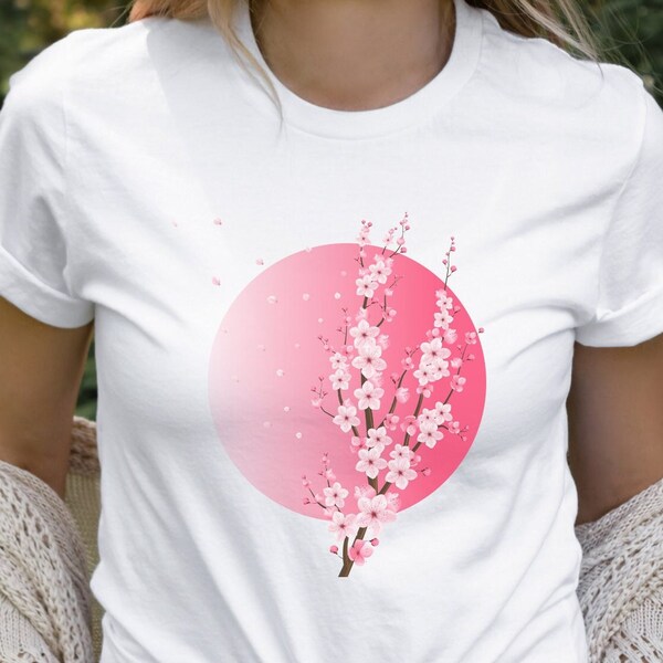 Cherry Blossom Shirt - Etsy