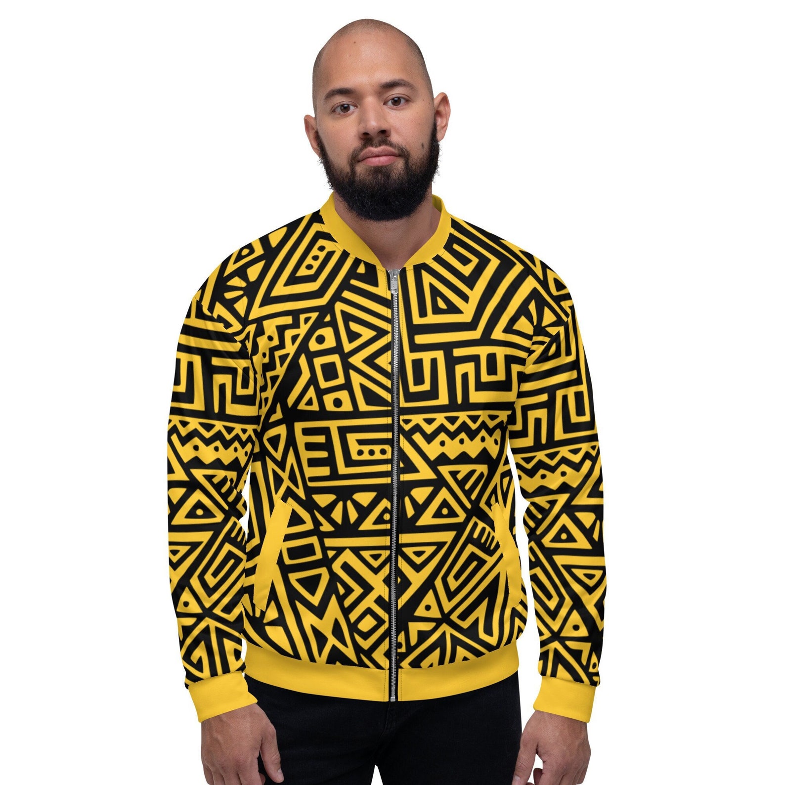 African Print Bomber Jacket, African Bomber Jacket, Unisex Bomber ...