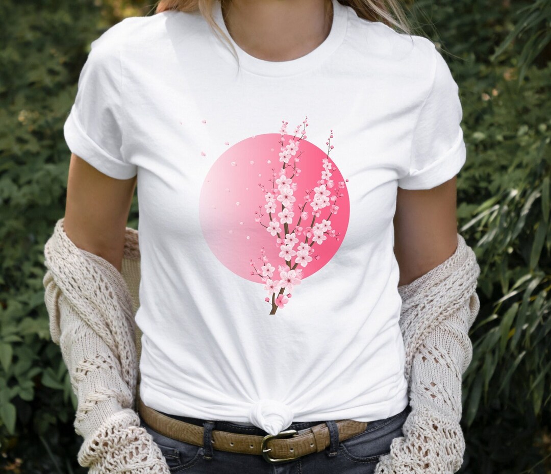 Sakura Shirt, Cherry Blossom Shirt, Spring Blossom Shirt, Spring Gift ...