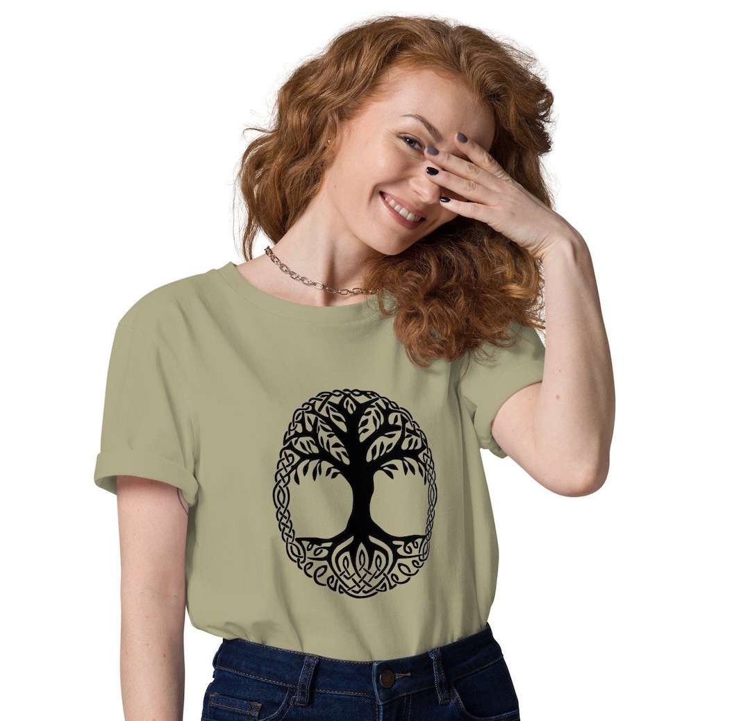Tree of Life Shirt, Celtic Tree, Yggdrasil Shirt, Celtic Shirt, Viking ...