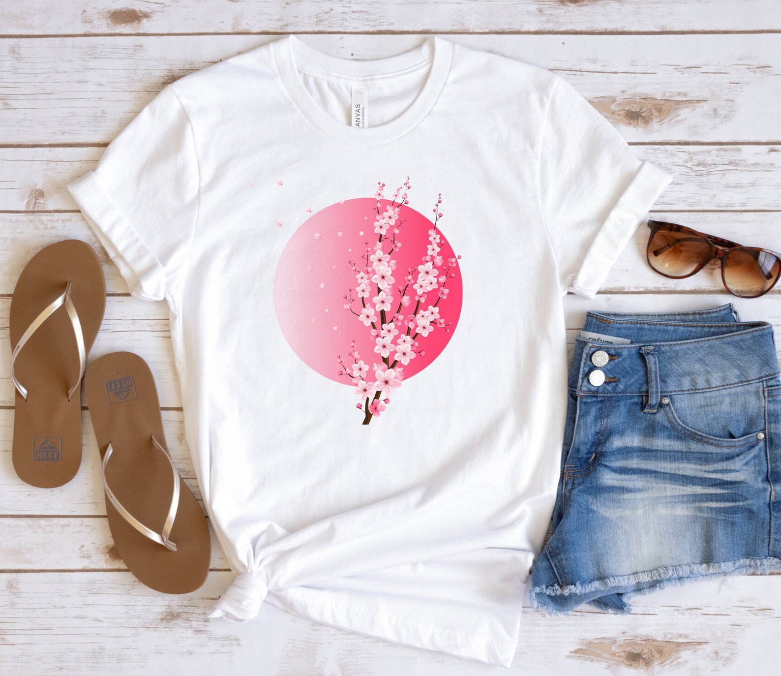 Sakura Shirt, Cherry Blossom Shirt, Spring Blossom Shirt, Spring Gift ...