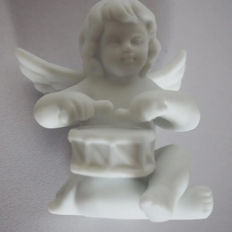 Biskuitporzellan engel skulptur - Etsy.de