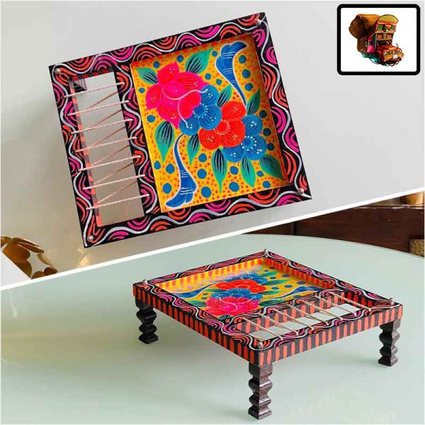 Handmade Charpai, Truck Art Manji, Home Decor, Wood Charpai Bed manji ...